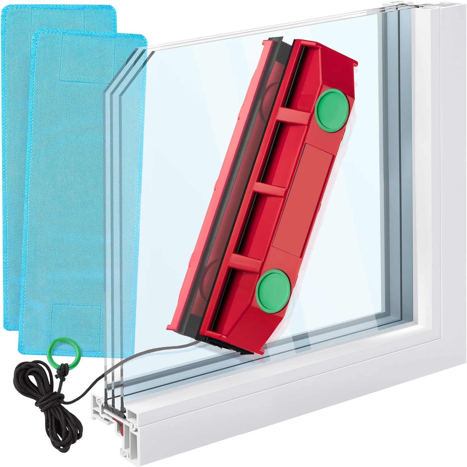 The Glider D-3 Magnetic Window Cleaner | for Double-glazed windows from ...