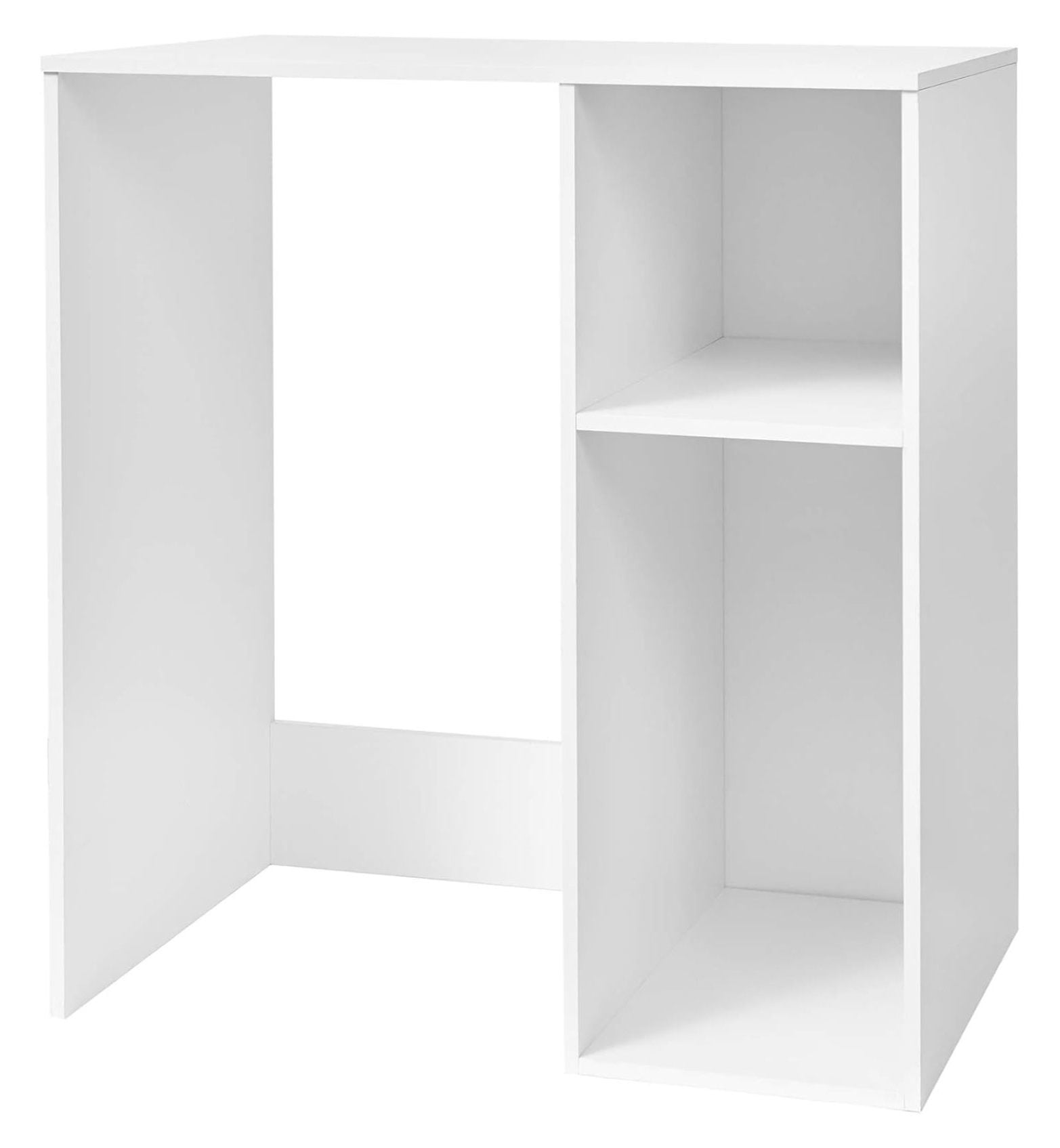 Yak About It Mini Fridge Dorm Station - White - Walmart.com