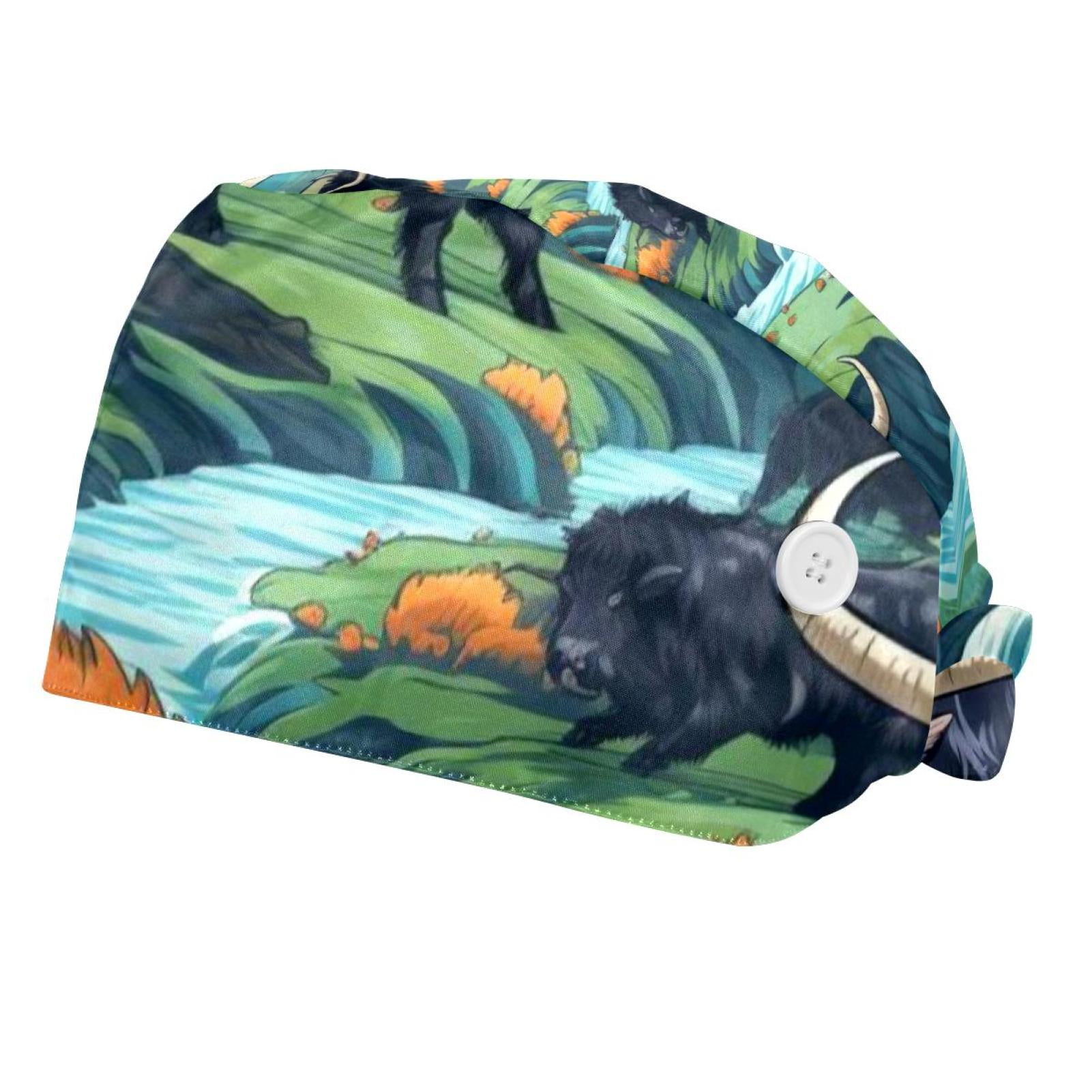 Yak Adjustable Working Cap with Sweatband Suitable, 2 Packs - Walmart.com