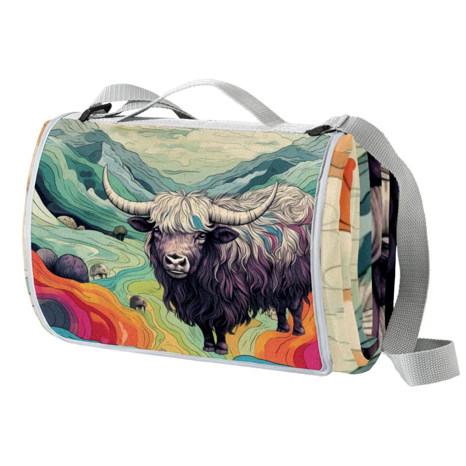 Yak Canvas Picnic Mat - Waterproof Outdoor Blanket for Park, Beach, and ...