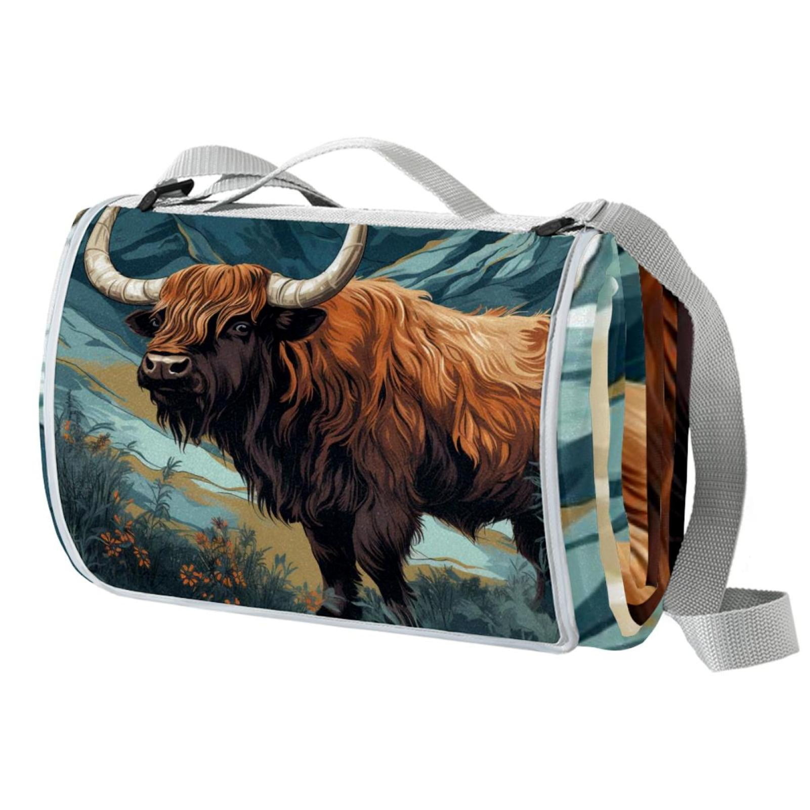 Yak Canvas Picnic Mat - Waterproof Outdoor Blanket for Picnics, Beach ...