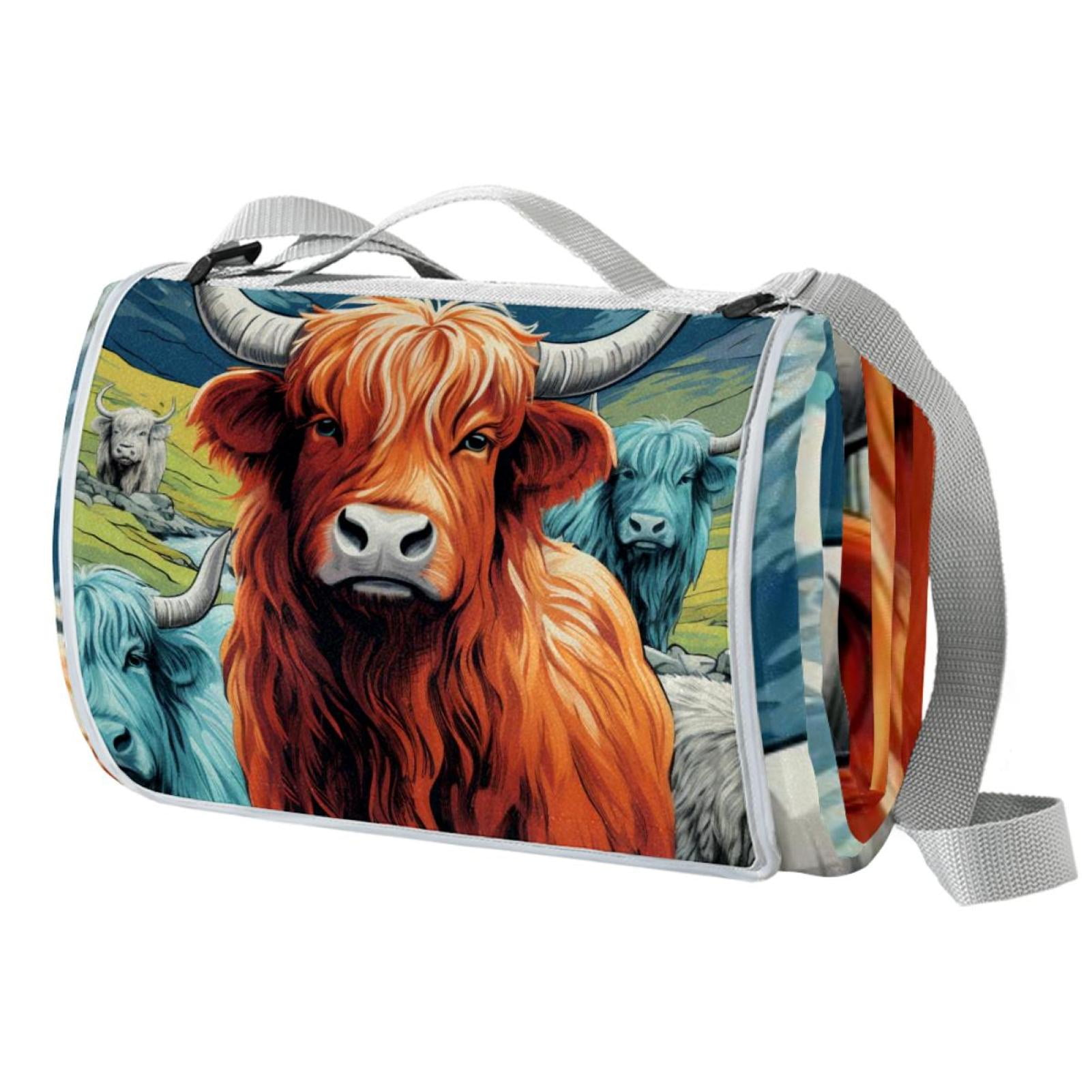 Yak Canvas Picnic Mat Waterproof Outdoor Blanket with Carrying Strap ...