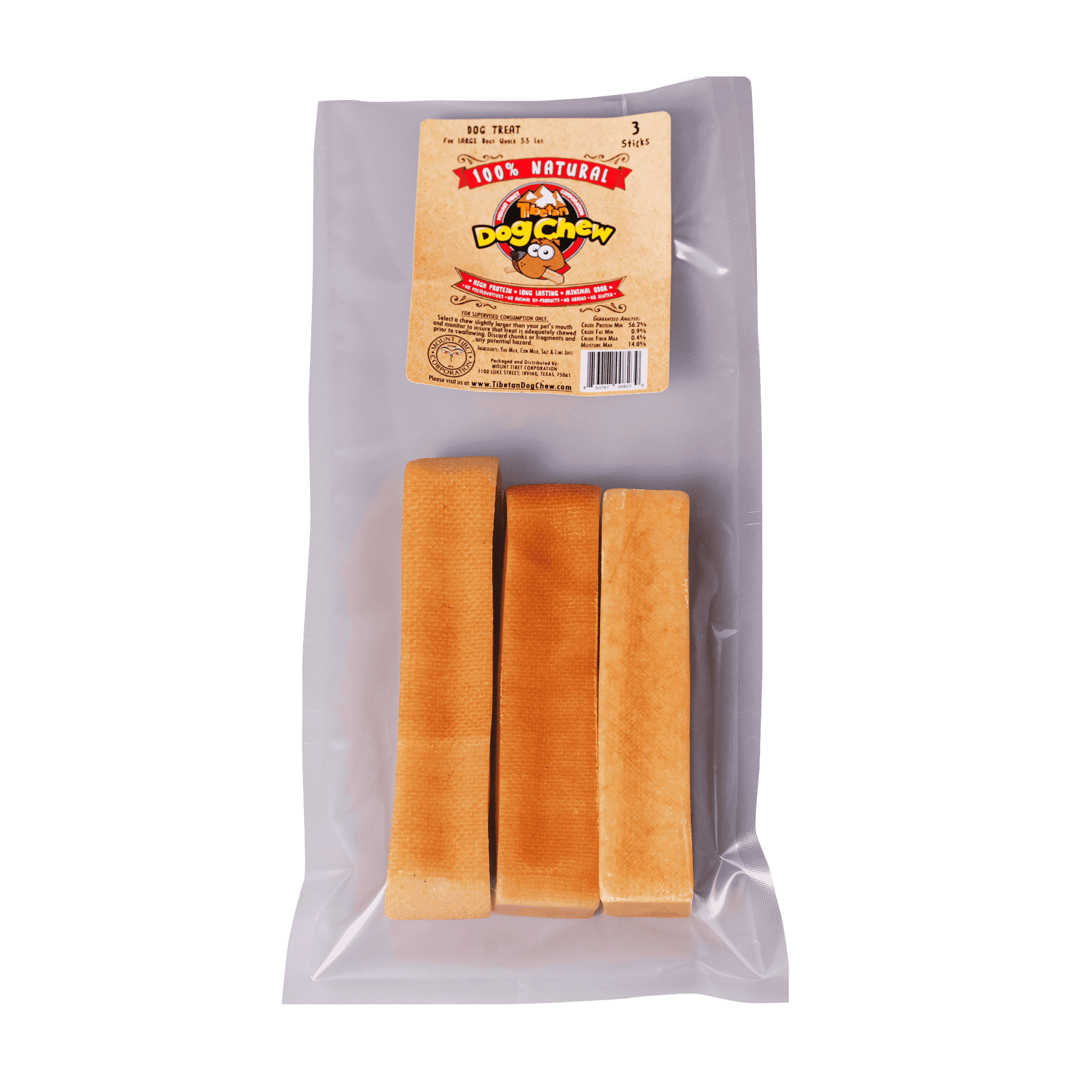 Yak Cheese Himalayan Chew - Natural and Long Lasting Dog Treats for ...
