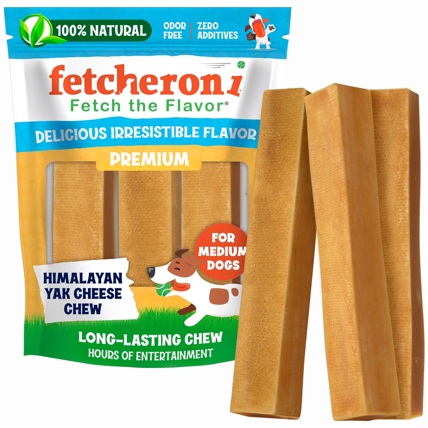 Yak Cheese Himalayan Dog Chews - All Natural Delicious Dog Treat - High ...