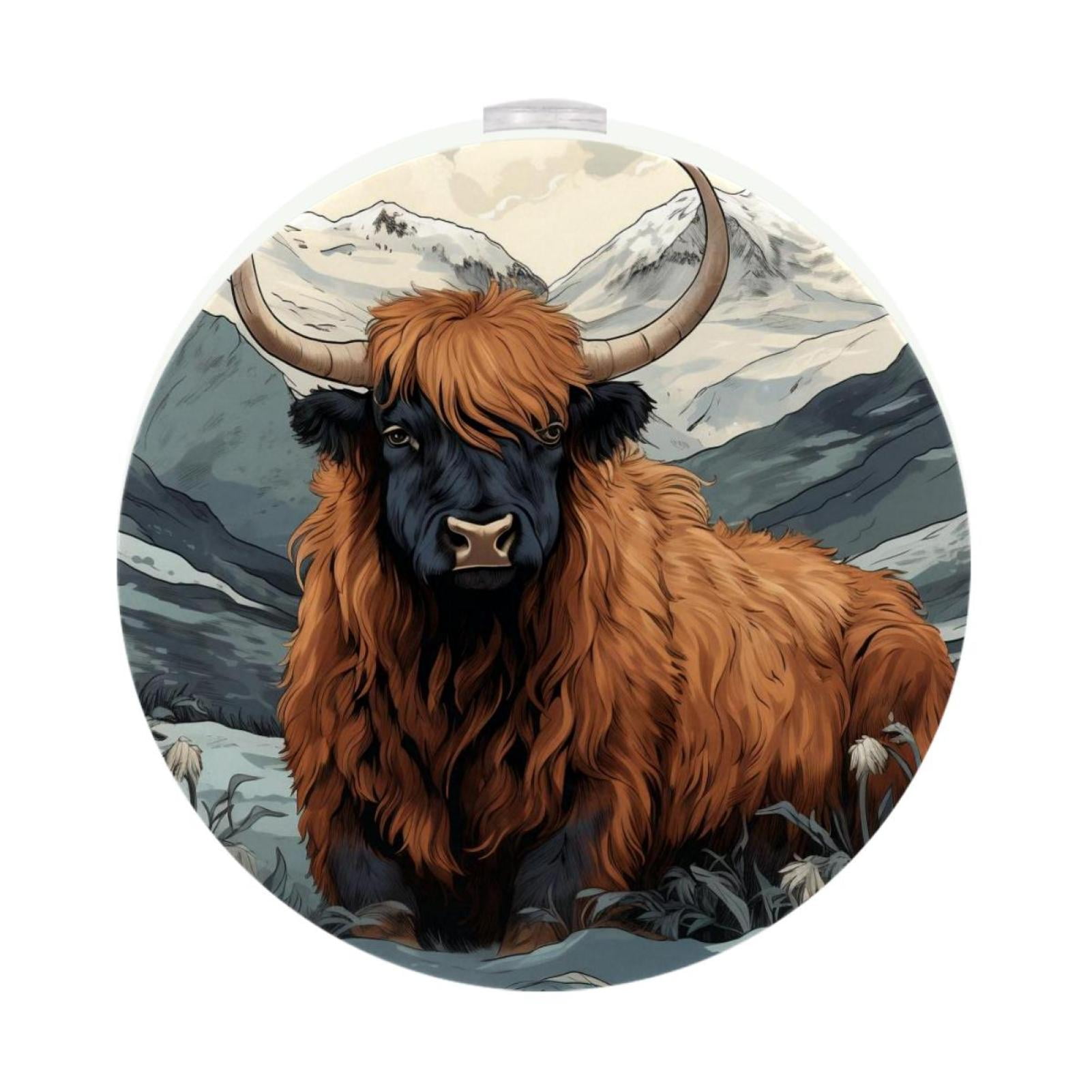 Yak LED Round Night Light-2PCS: Bright and Energy Efficient ...