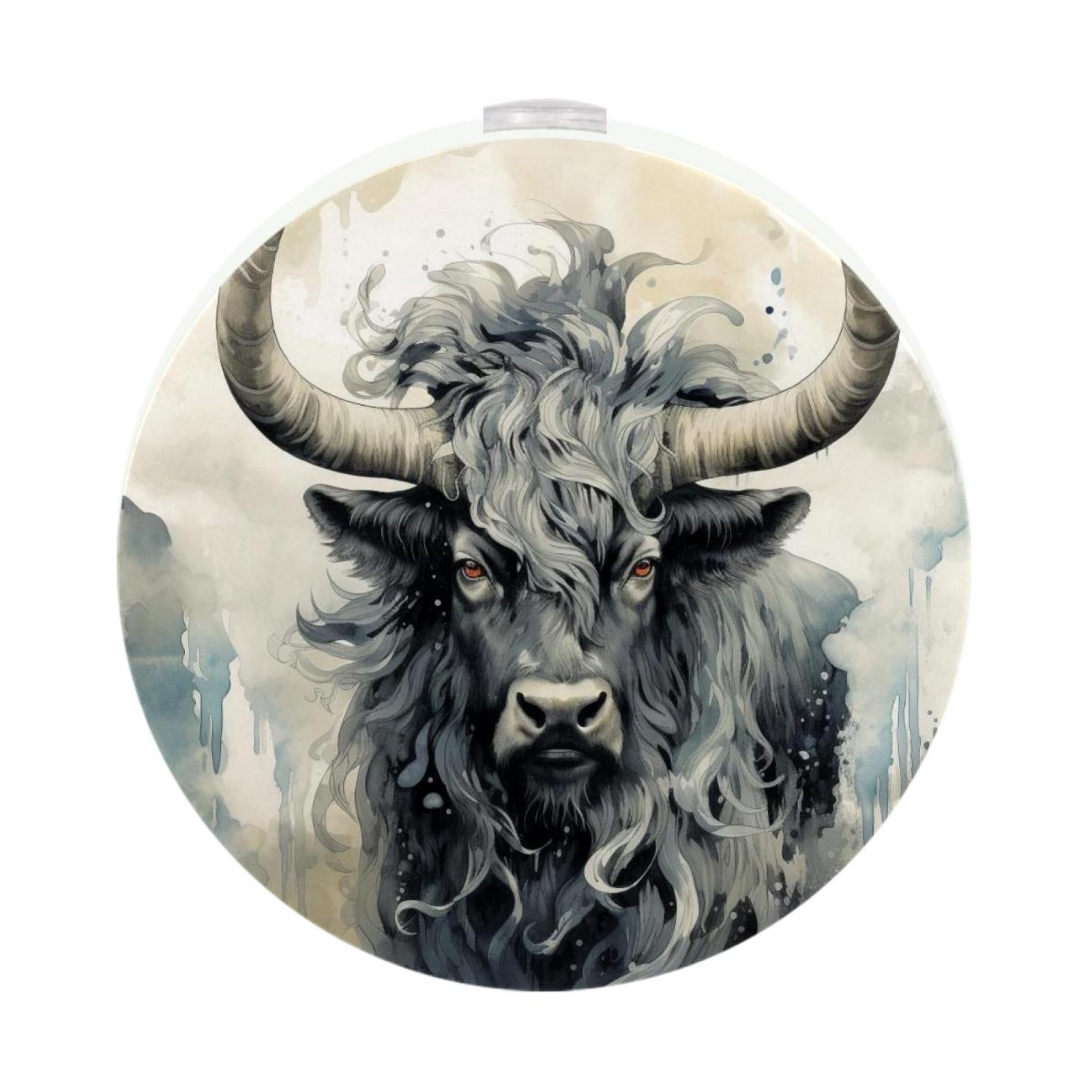 Yak LED Round Night Light-2PCS: Bright and Energy Efficient ...