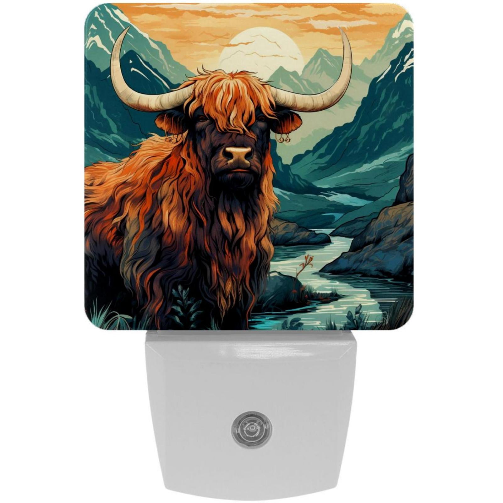 Yak LED Square Night Light - Small and Bright Square-shaped LED Night ...