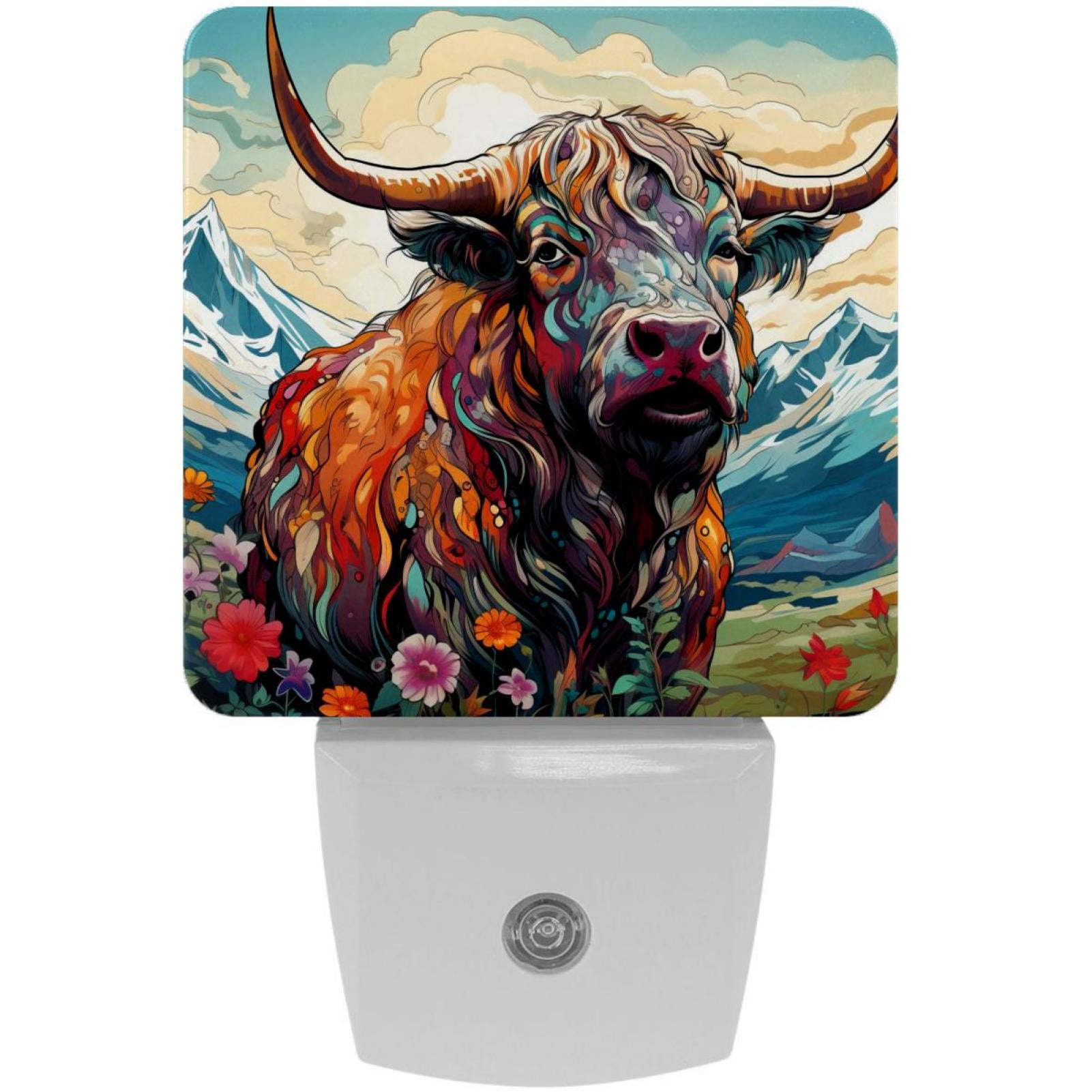 Yak LED Square Night Lights - Energy Efficient and Stylish Bedroom ...