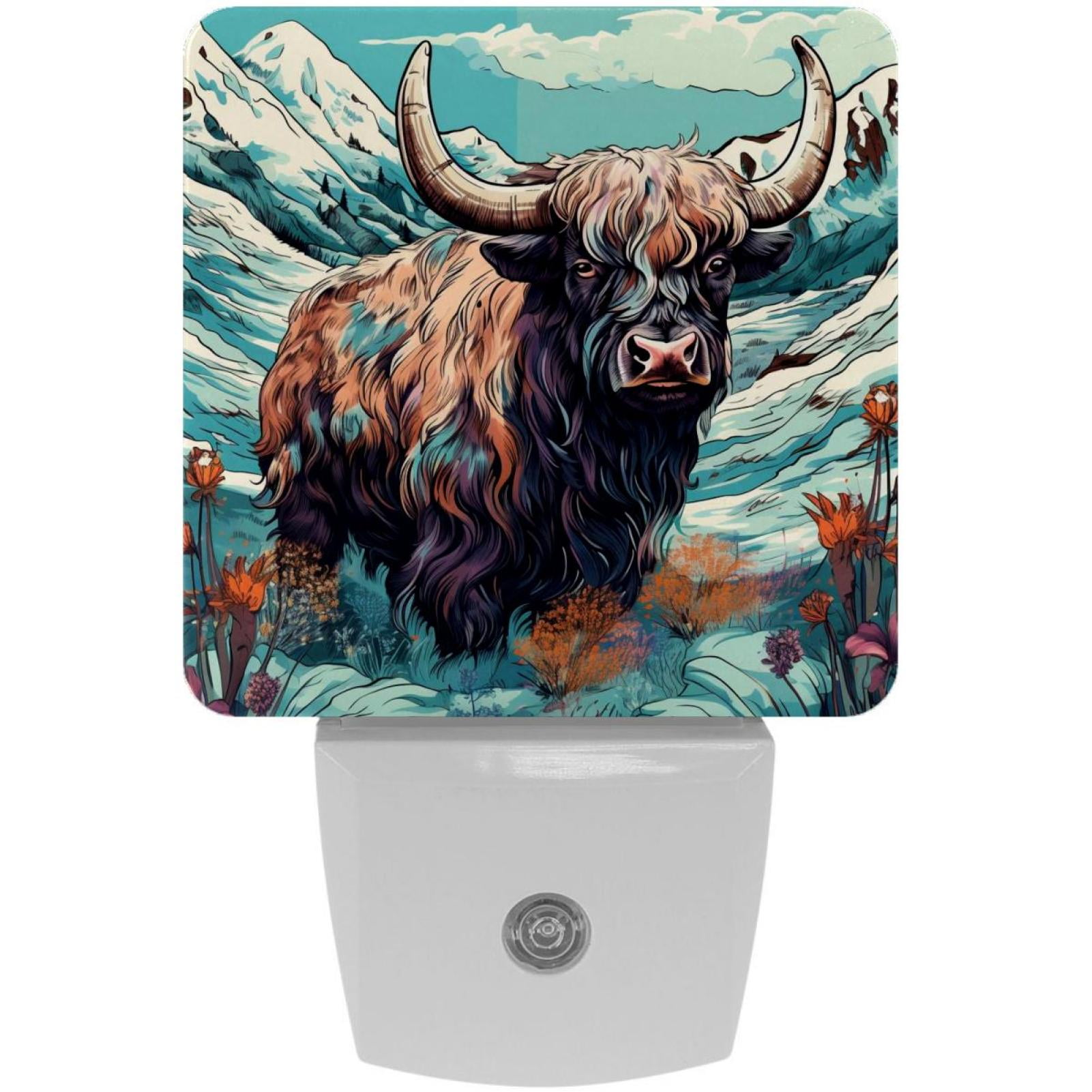 Yak LED Square Night Lights - Energy Efficient and Stylish Bedroom ...