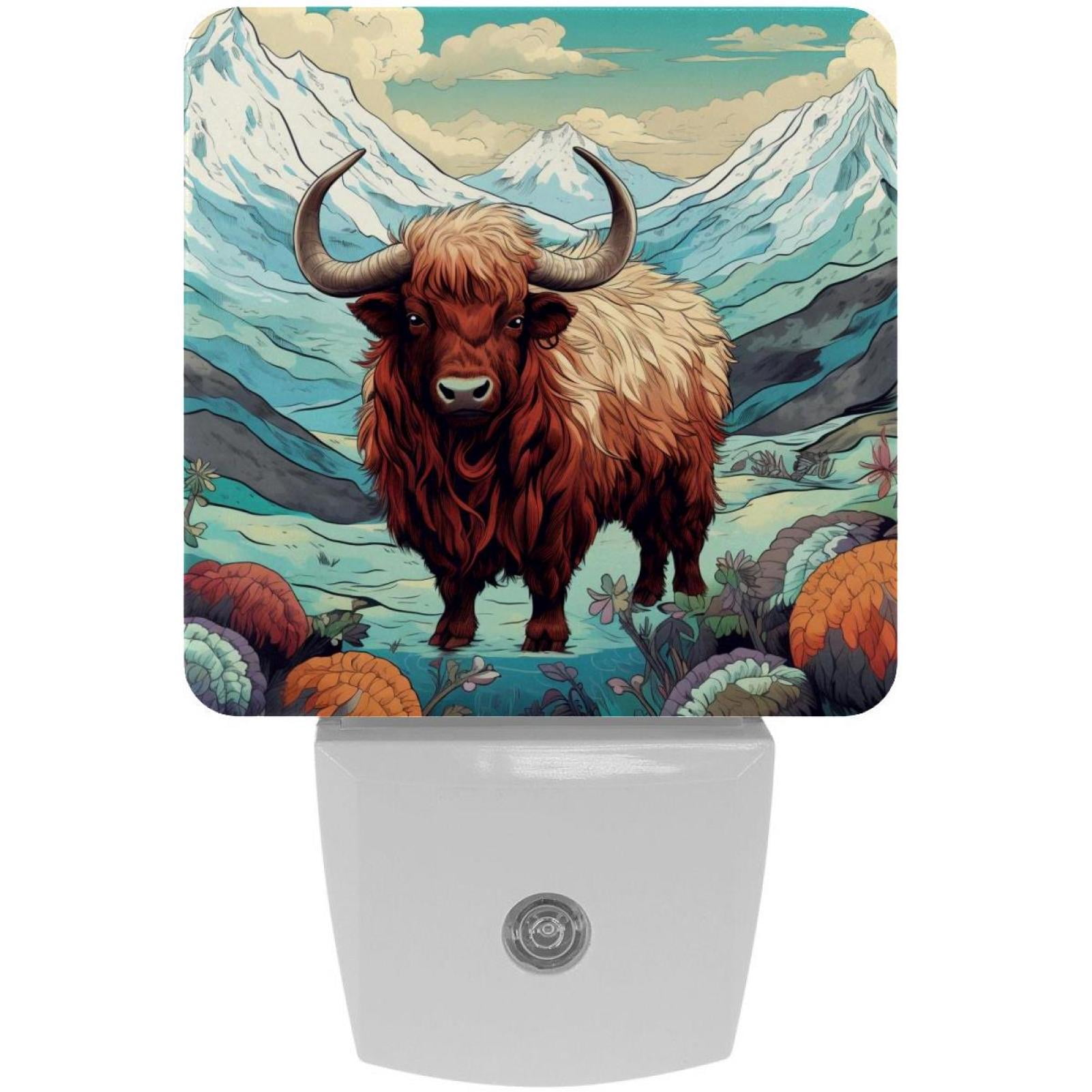 Yak LED Square Night Lights - Modern and Versatile Plug-in Lighting ...