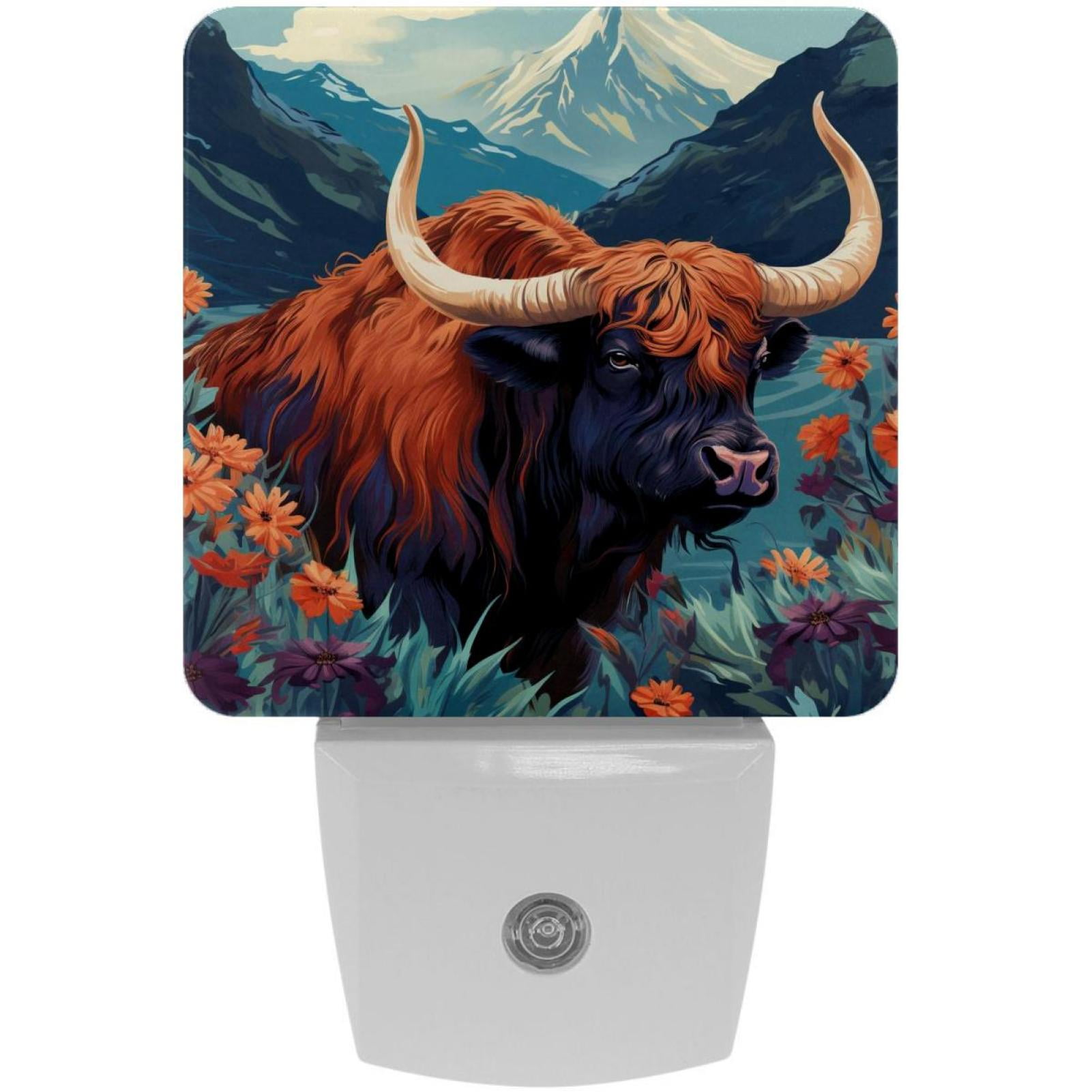 Yak LED Square Night Lights - Modern and Versatile Plug-in Lighting ...