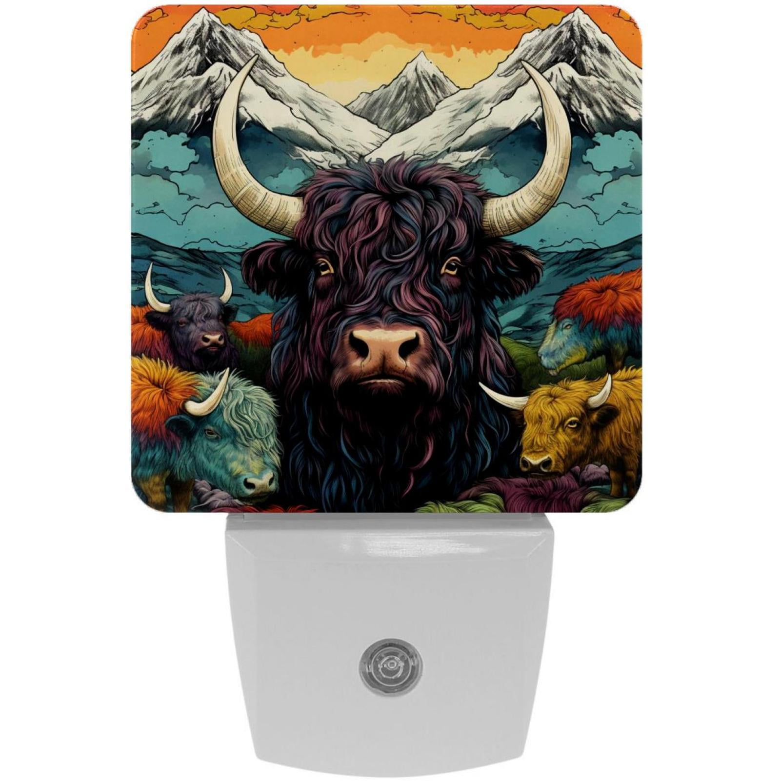 Yak LED Square Night Lights - Stylish and Energy-Efficient Illumination ...