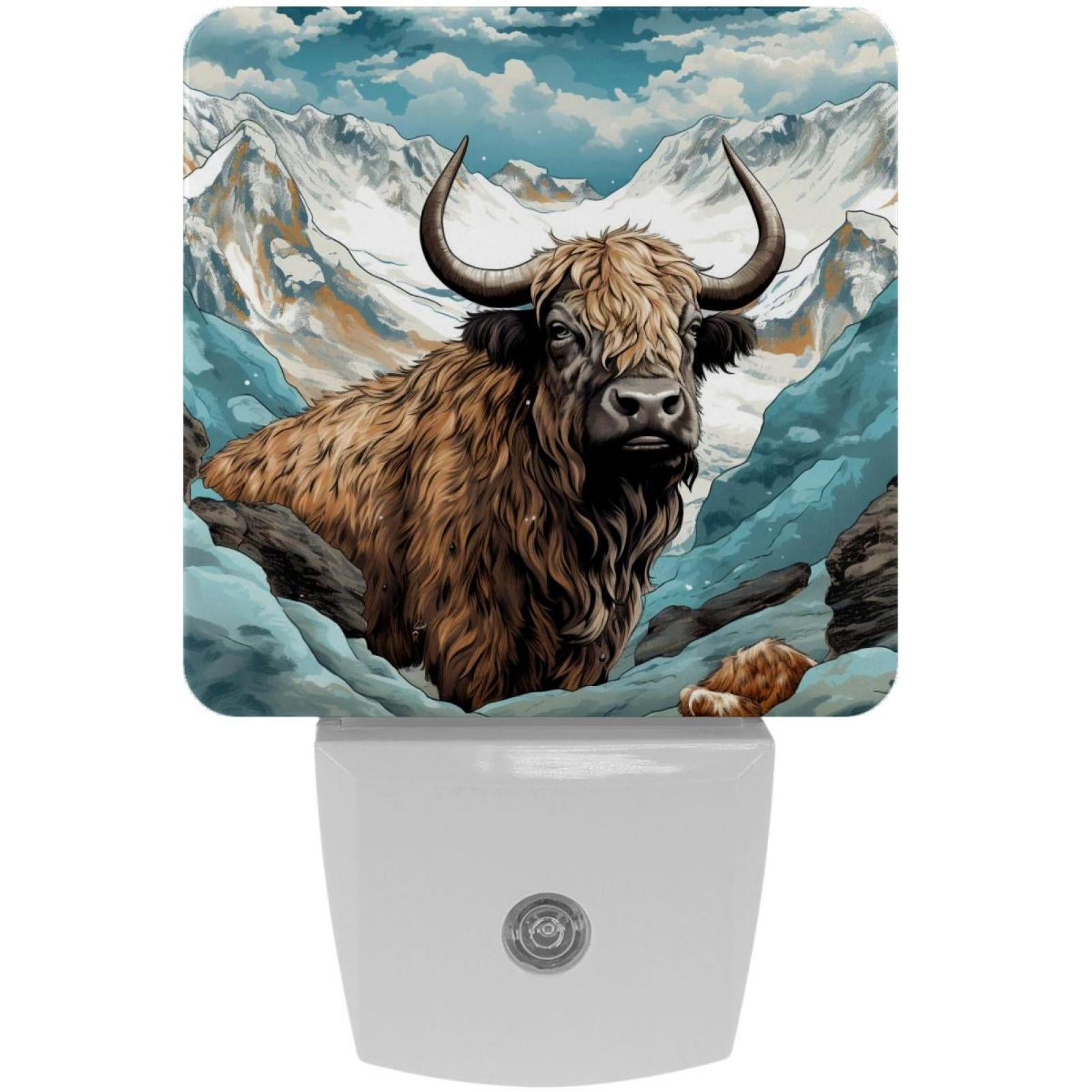 Yak LED Square Night Lights - Stylish and Functional Nightlight for ...