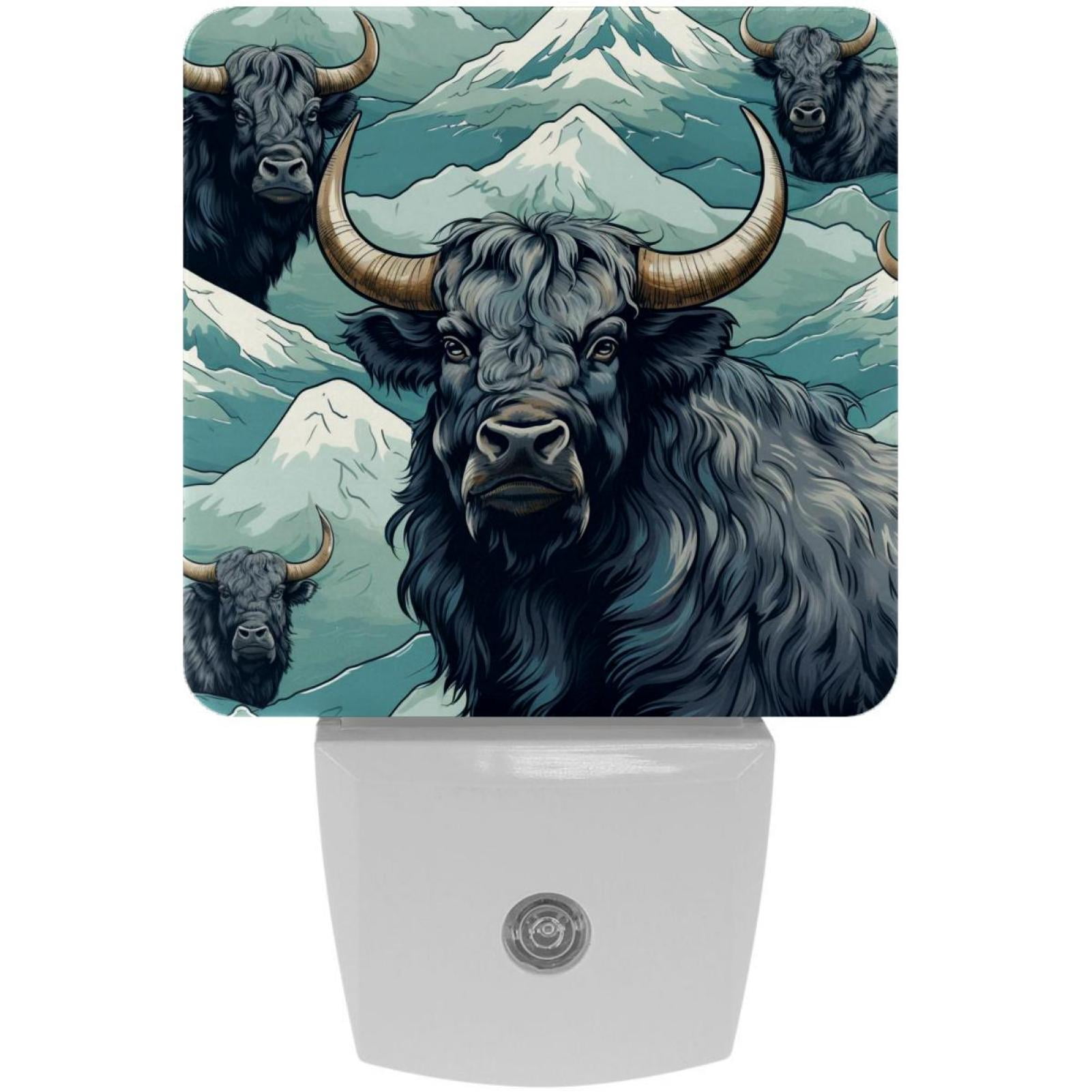 Yak LED Square Night Lights - Stylish and Functional Nightlight for ...