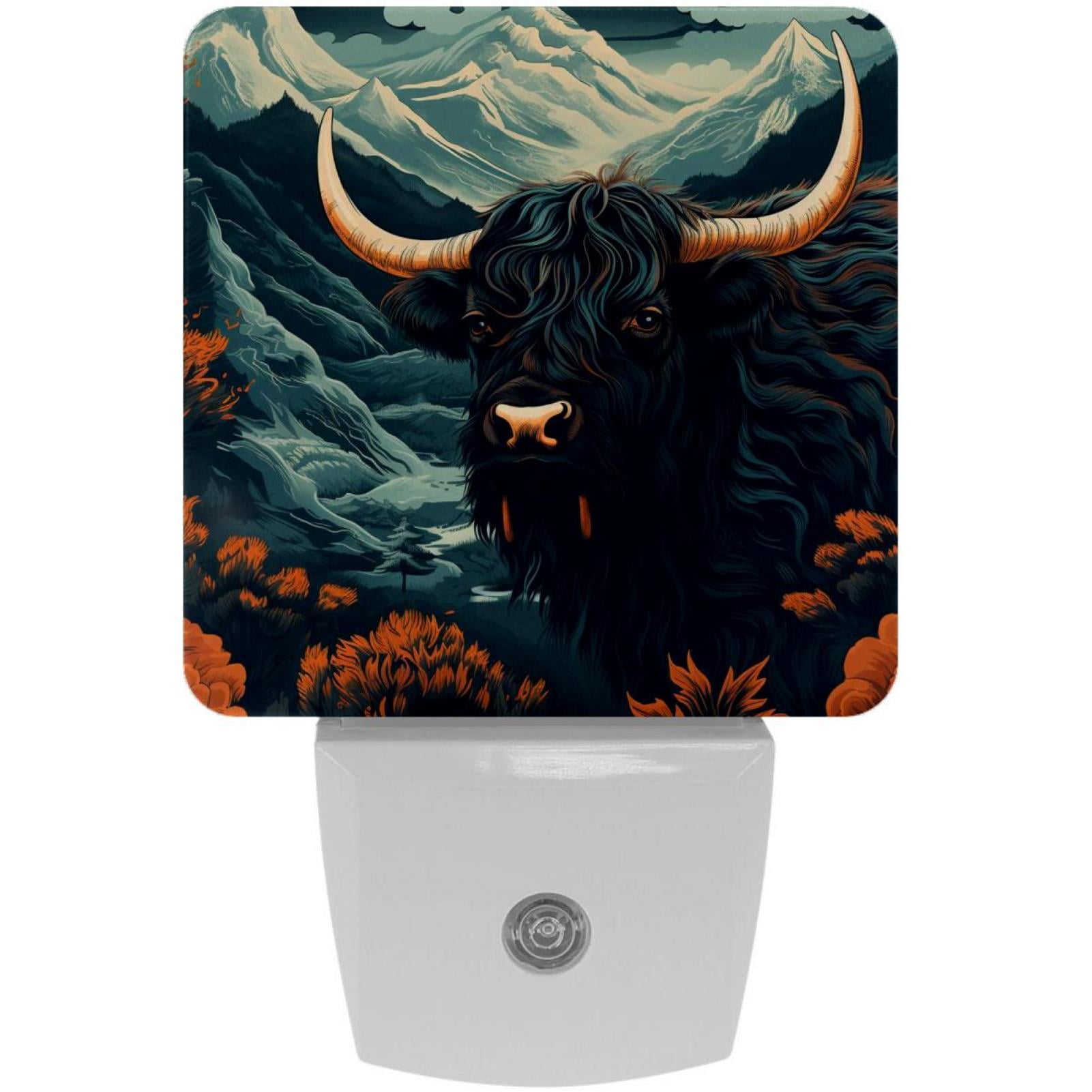 Yak LED Square Night Lights - Stylish and Functional Nightlight for ...