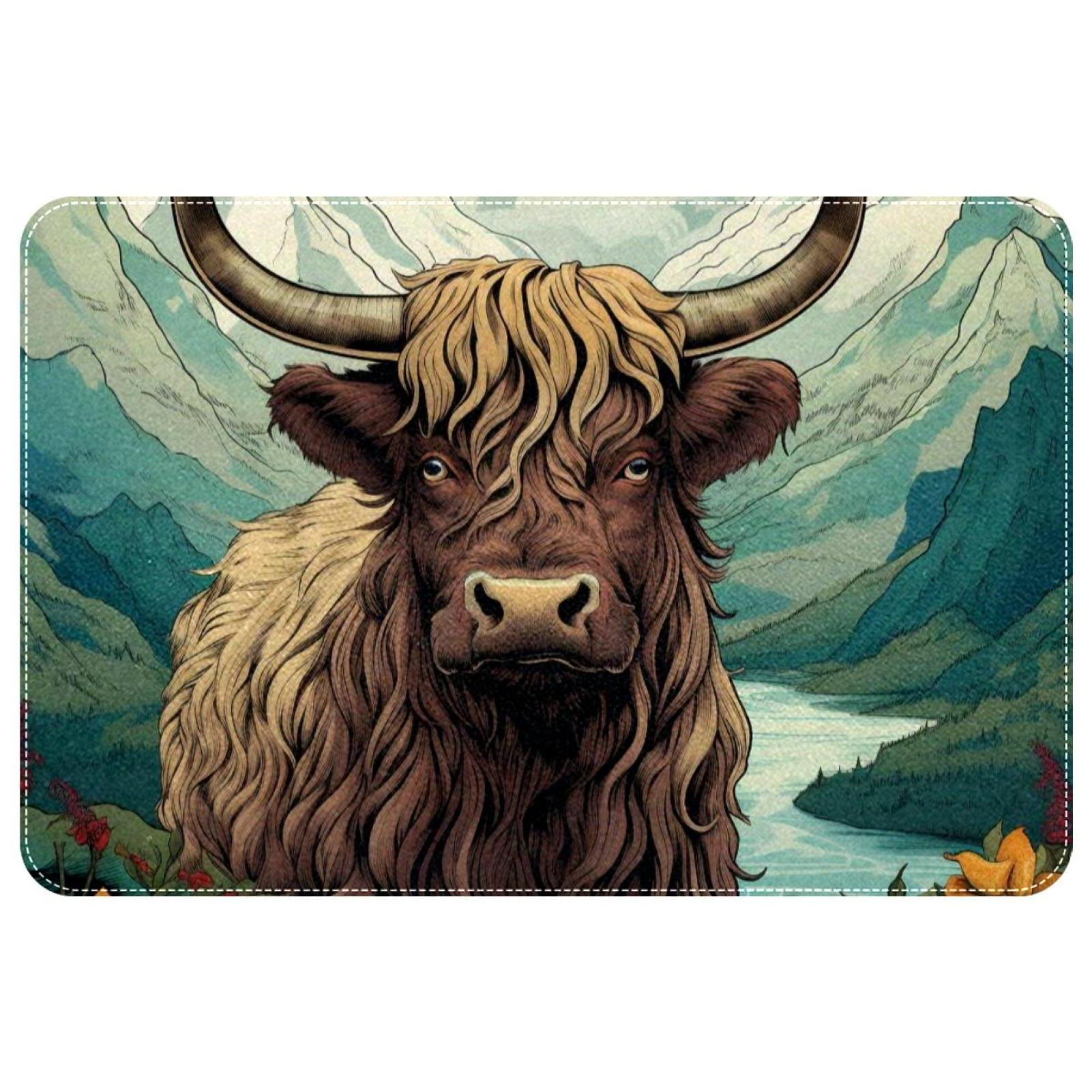 Yak Polyester, Non-Slip, Machine Washable Outdoor Carpet Floor Rug for ...