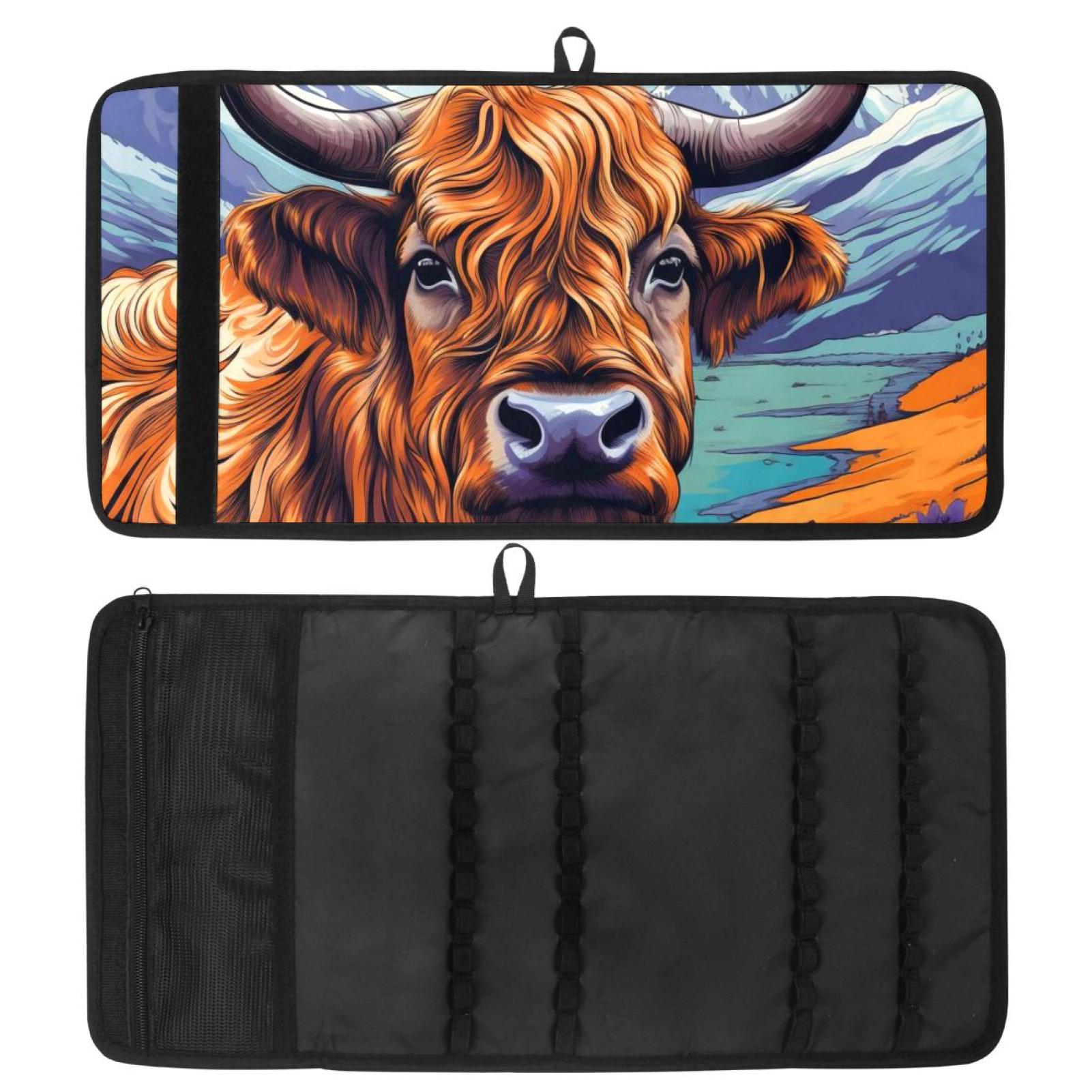 Yak Polyester Oxford Cloth Pencil Case Organizer, 26x50.5 cm/10.2x19.8 ...