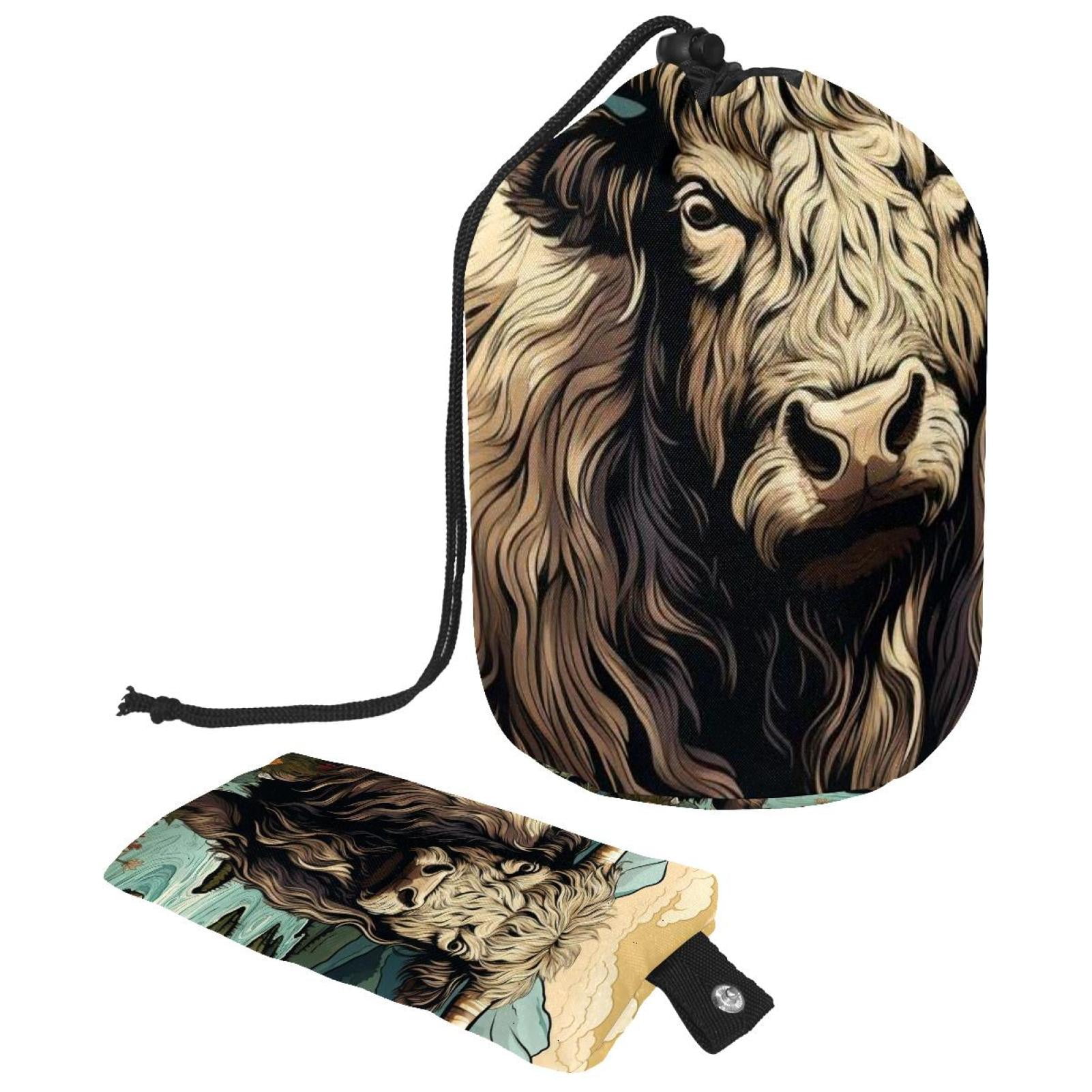 Yak Portable Drawstring Foldable Travel Laundry Bags with Shower Bag ...