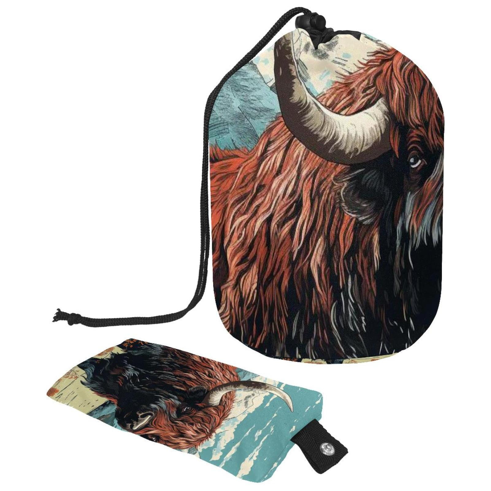 Yak Portable Drawstring Foldable Travel Mesh Bags Laundry Bags Shower ...