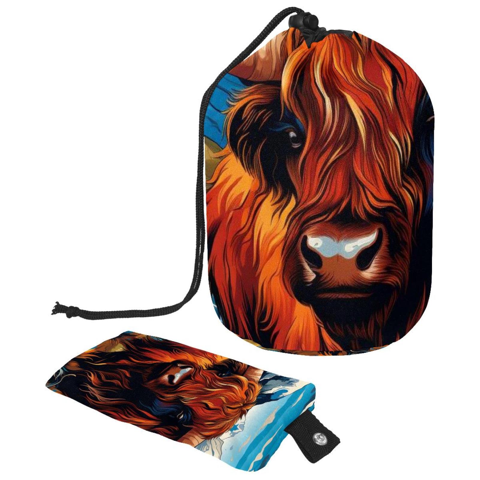 Yak Travel-Friendly Portable Laundry Bag with Drawstring and Mesh Bags ...