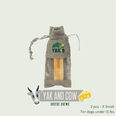 Himalayan Yak Milk Bones Dog Chews for Dogs - Organic, 10 Chews each 5 ...