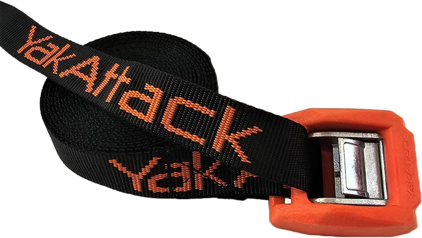 YakAttack 15' Cam Strap Heavy Duty Polyester Kayak Tie Down Rubber ...