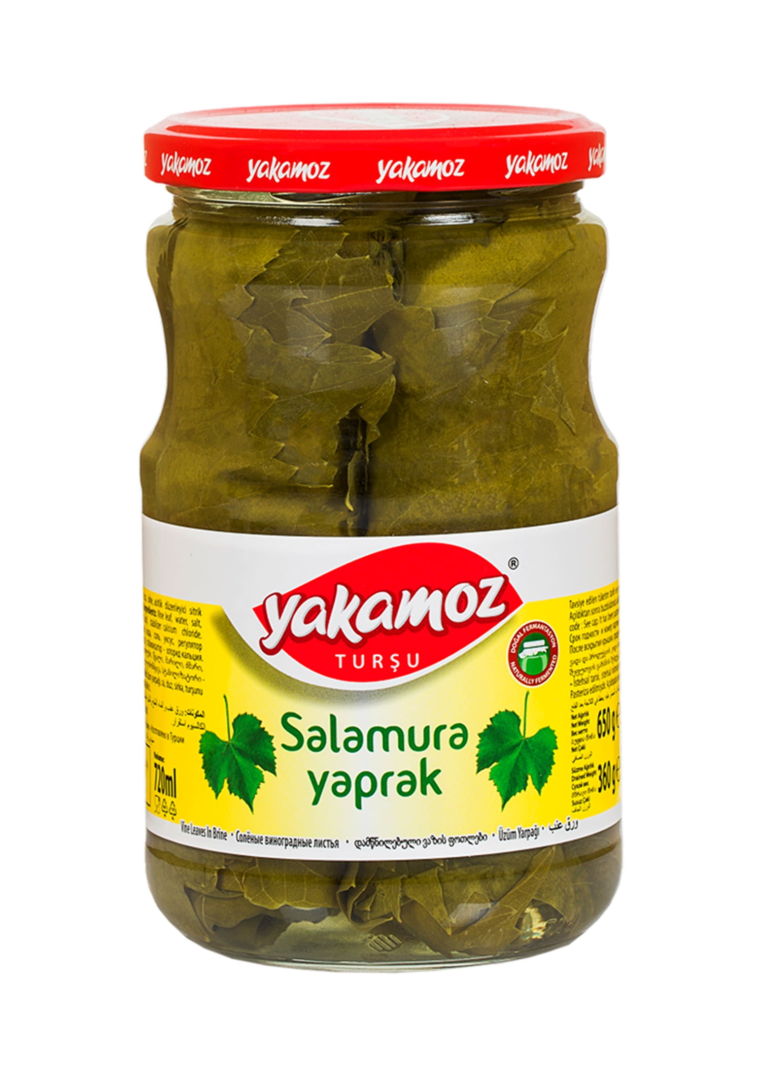 Yakamoz Grape Leaves 720G - Walmart.com