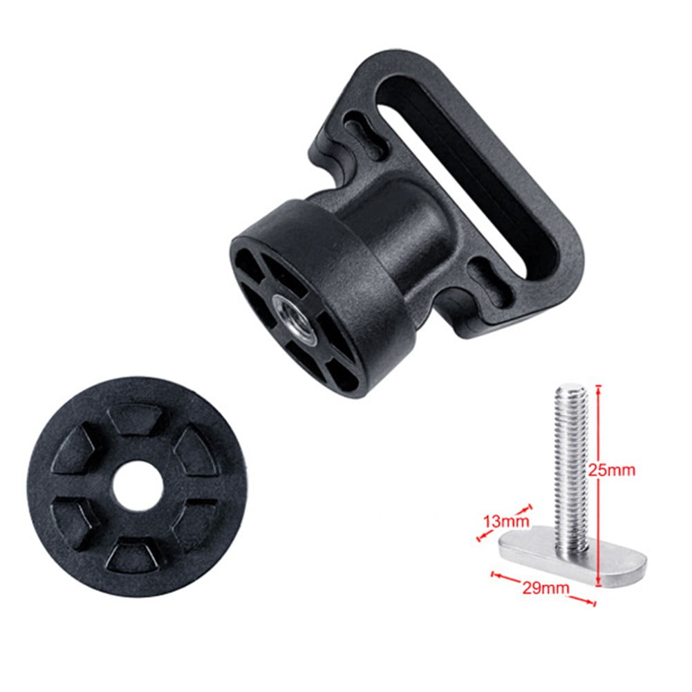 Yakattack Geartrac Compatible Canoe Kayak Fishing Boat Slide Track Ring ...