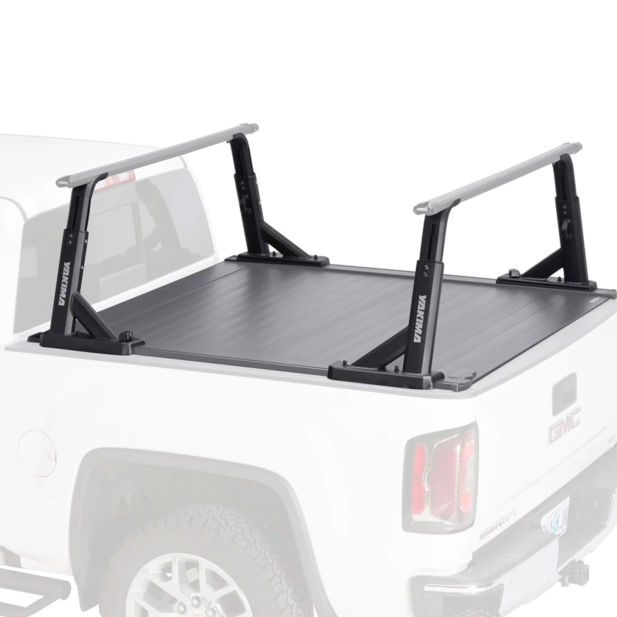 Yakima Aluminum OverHaul HD Towers with Tonneau Kit Mounting Hardware ...