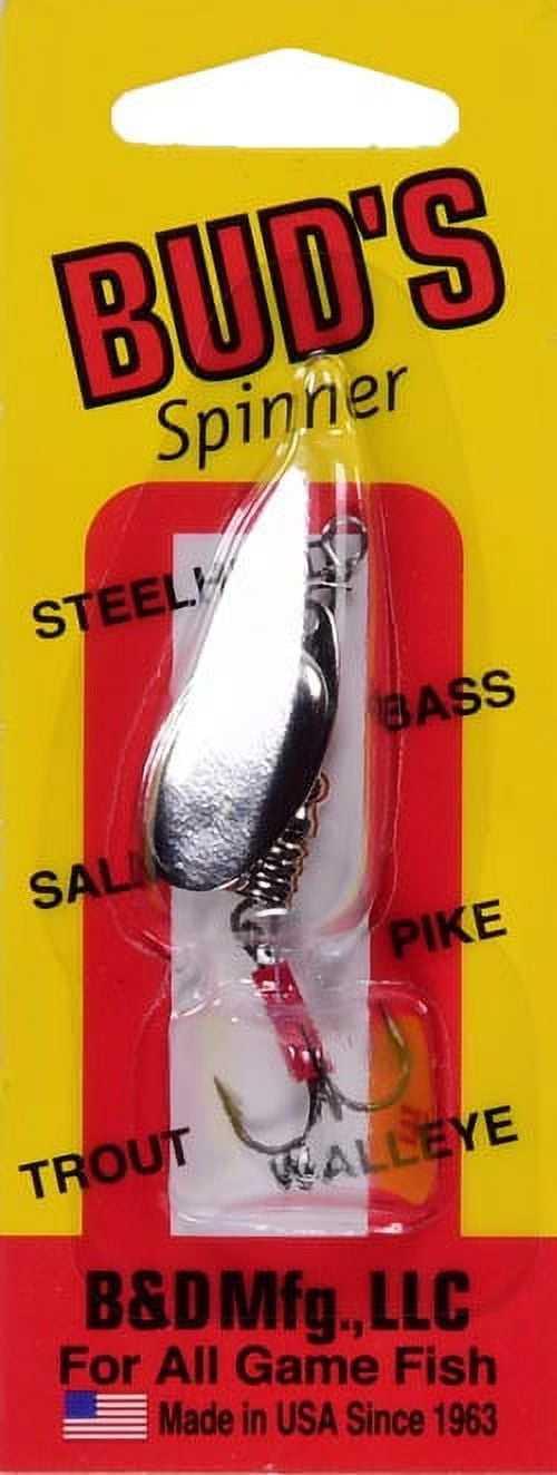 Yakima Bait Bud's Spinner Sz 2 Nickel - Walmart.com