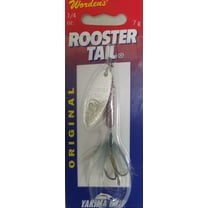 Yakima Bait Wordens Original Rooster Tail Spinner Lure, Gray Minnow, 1/ ...