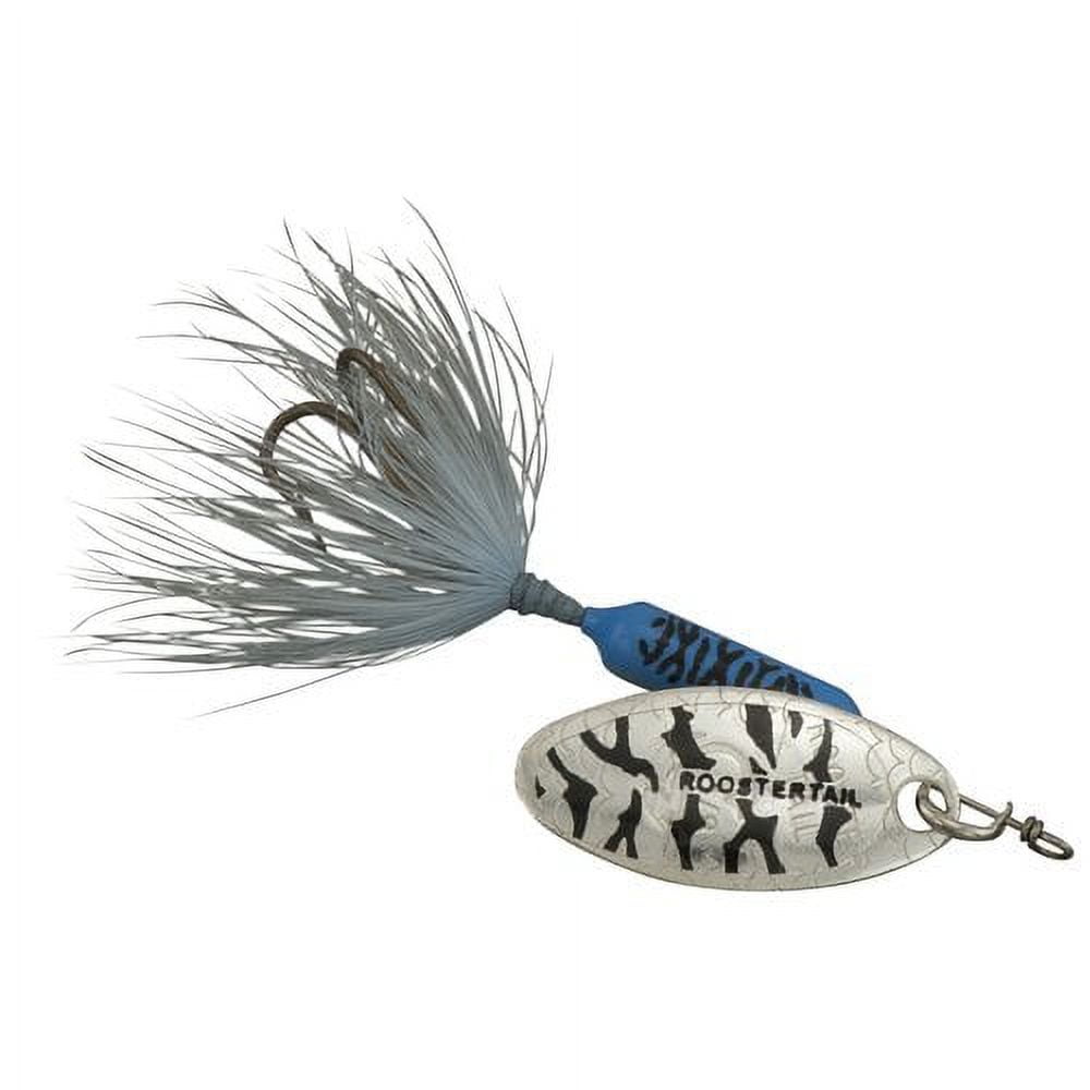VIP Worden's Rooster Tail Inline Spinnerbait Fishing Lure, Metallic ...