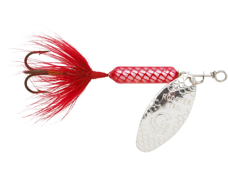 Worden's Rooster Tail 210 Inline Spinner 1/6oz Red Bronze - Walmart.com