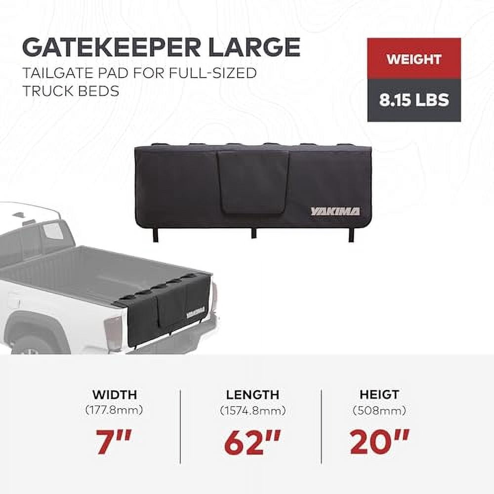 Yakima Gatekeeper Truck Tailgate Bike Pad, Black - Walmart.com