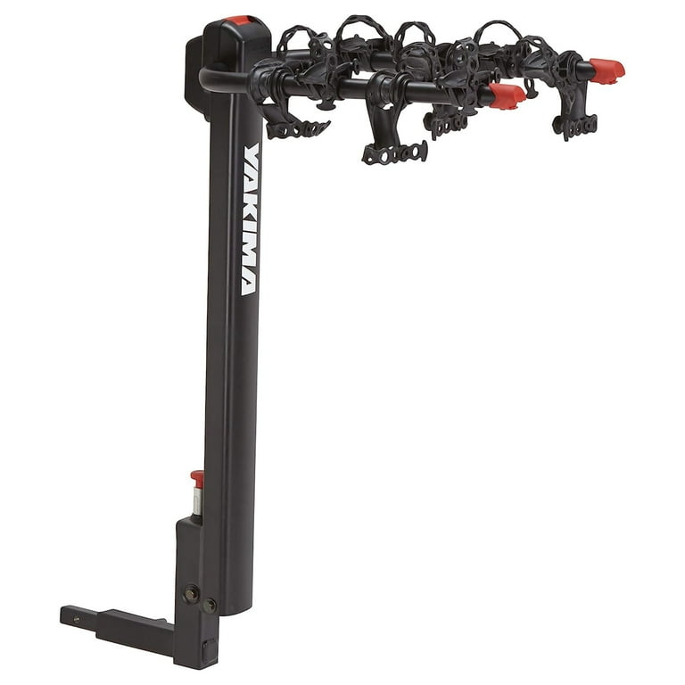 Yakima DoubleDown Cycle Mount 4 Bike Hitch Mast Carrier with Anti Sway Cradles Walmart