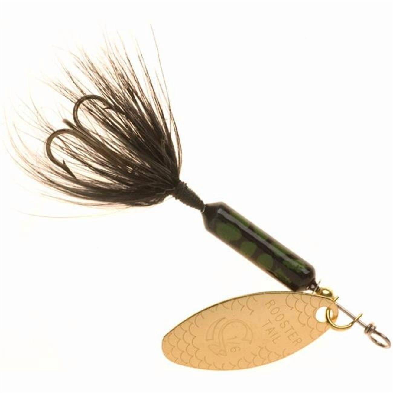 Yakima Rooster Tails 0.25 oz Original Rooster Tail, Black Coachdog ...