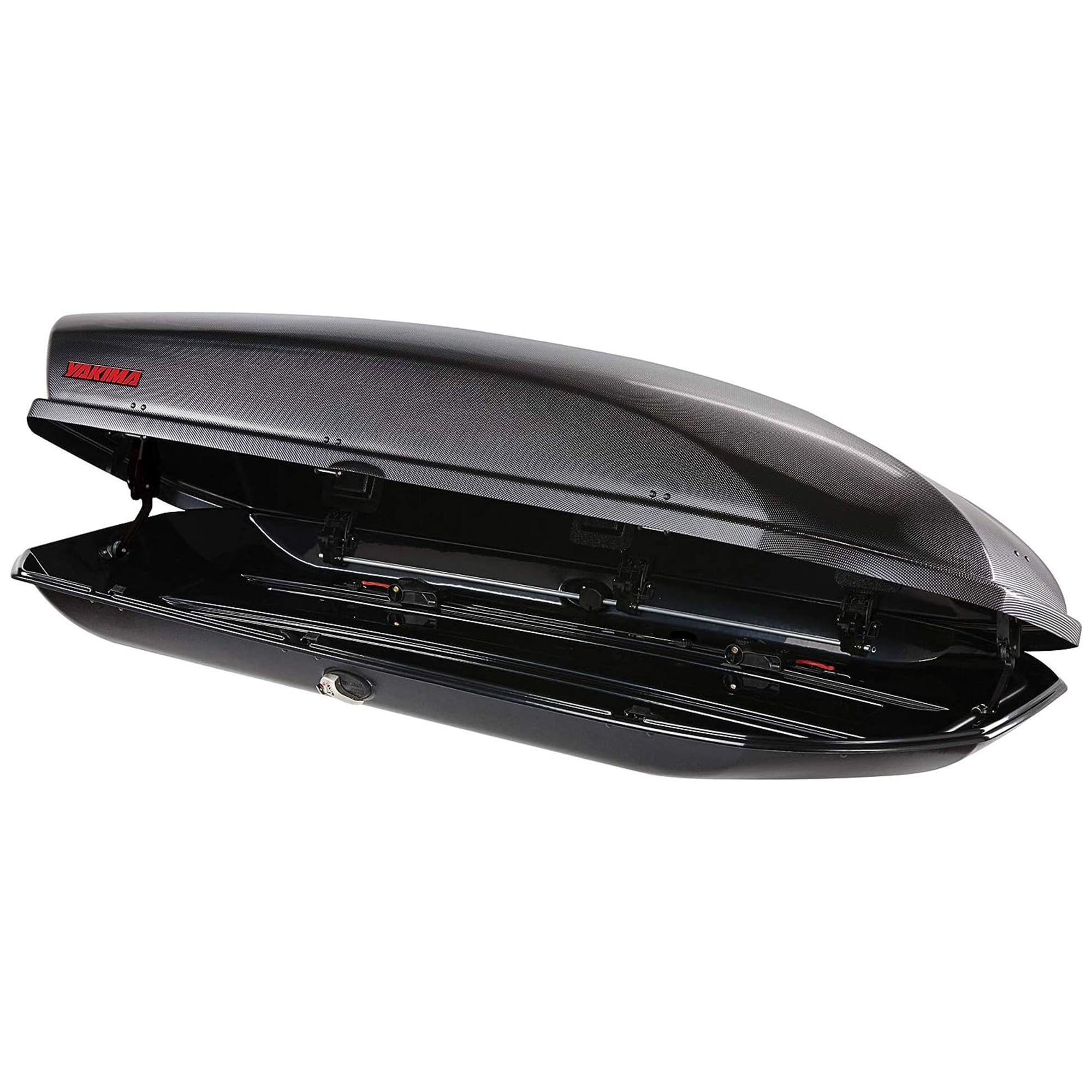 Yakima SkyBox 12 Carbonite SUV Car Top Carrier with Dual-Sided Opening ...