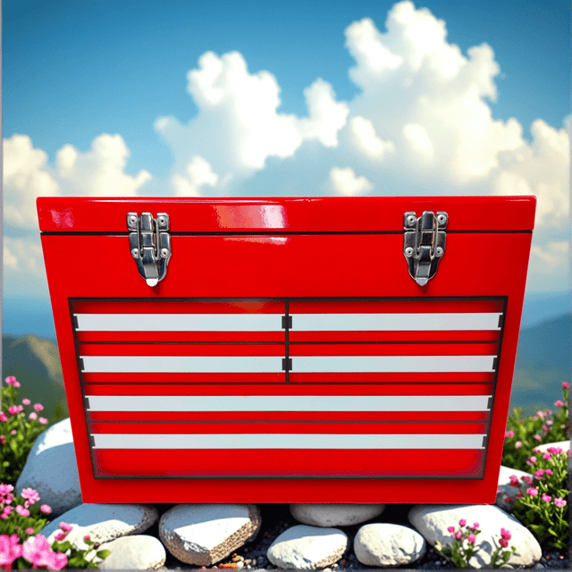 Yakimoto 20L Retro Striped Metal Cooler - 4-Day Insulated Beverage Ice ...