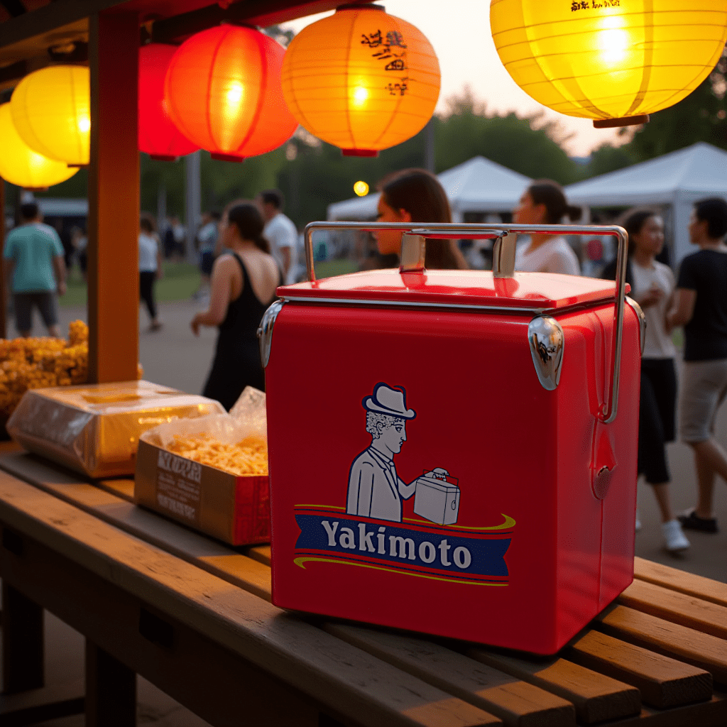 Yakimoto Food Vendor Cooler - 14Qt Portable Food & Beverage Storage ...