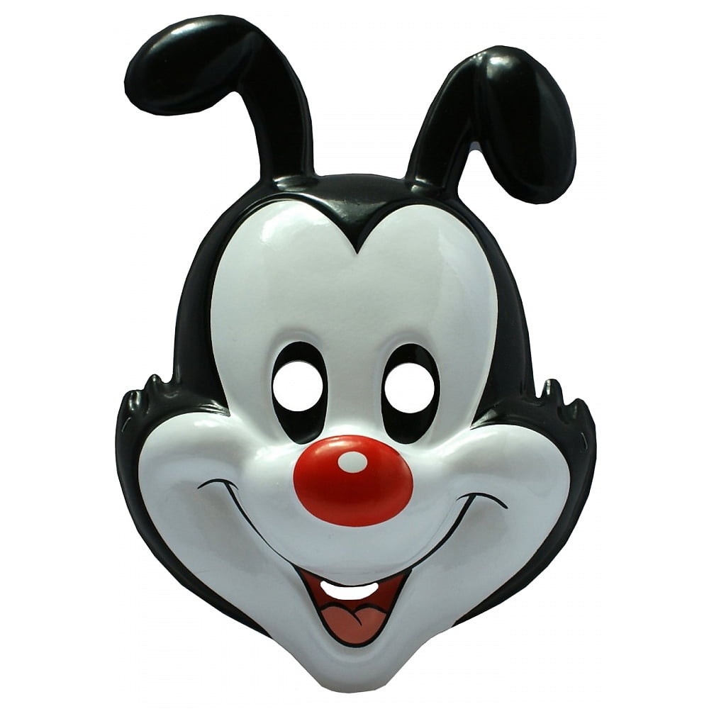 Yakko Animaniacs PVC Mask Cartoon Licensed Yacko Costume Face - Walmart.com