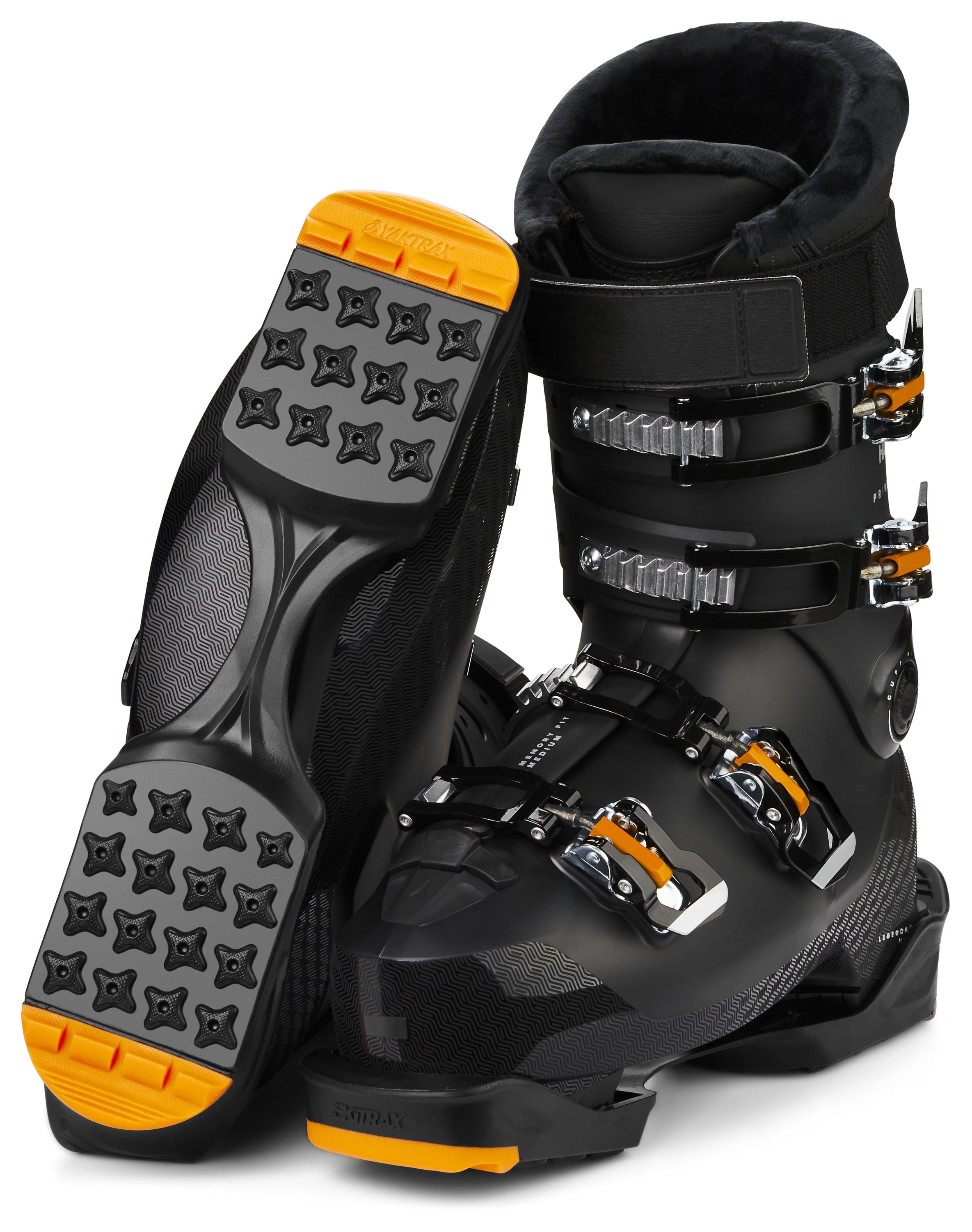 Yaktrax Skitrax Small - Ski Boot Ice Cleats, Fits Youth 4.5-8, Women's ...