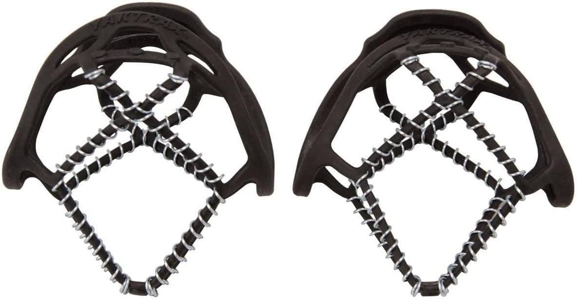 Yaktrax Walker Traction Cleats for Snow and Ice, Black, Small - Walmart.com