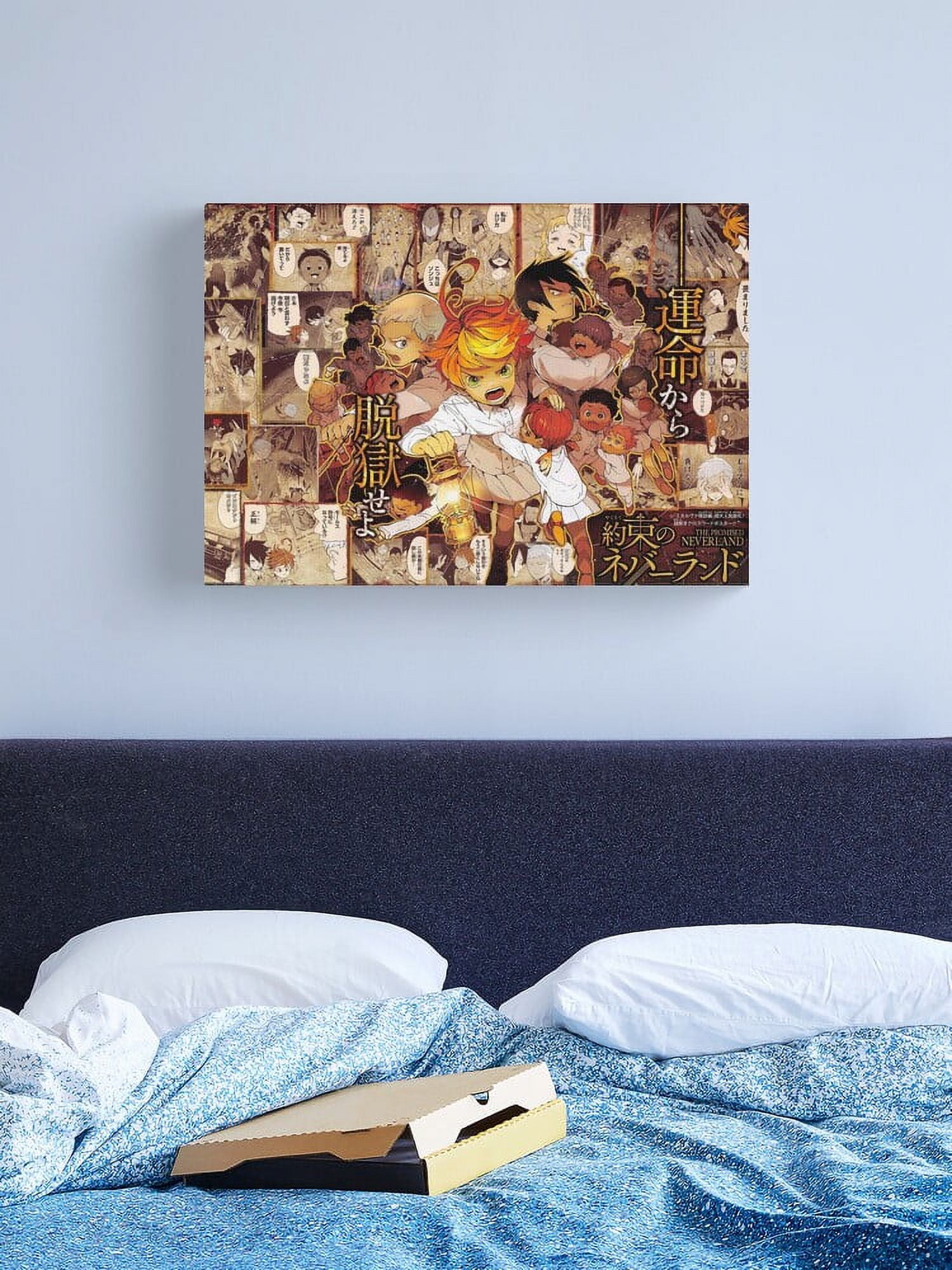 Yakuso no neverland, The Promised Neverland, anime poster Canvas Print ...