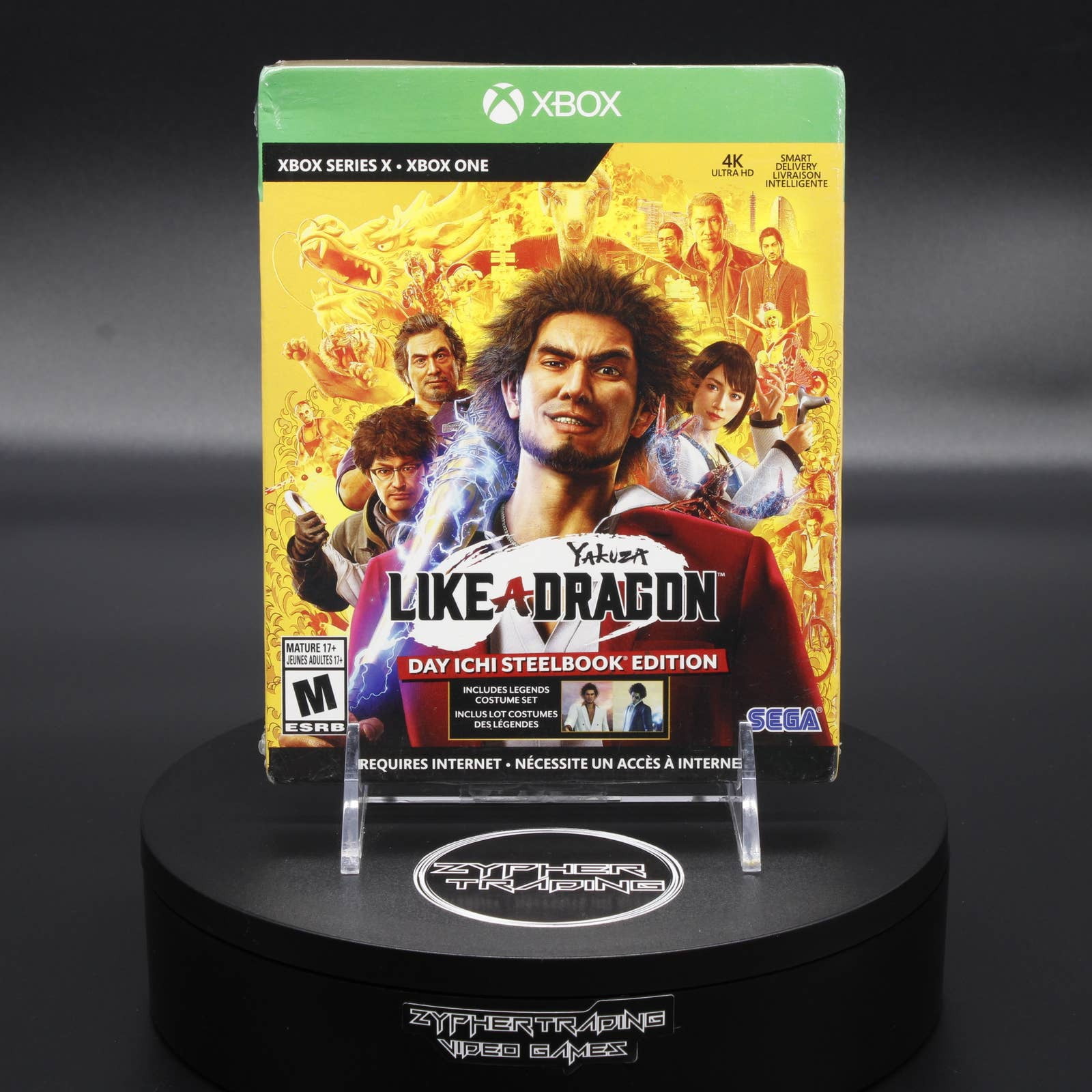 Yakuza: Like a Dragon [Day Ichi Steelbook Edition] | Microsoft Xbox One / Xbox Series X | 2020 ...