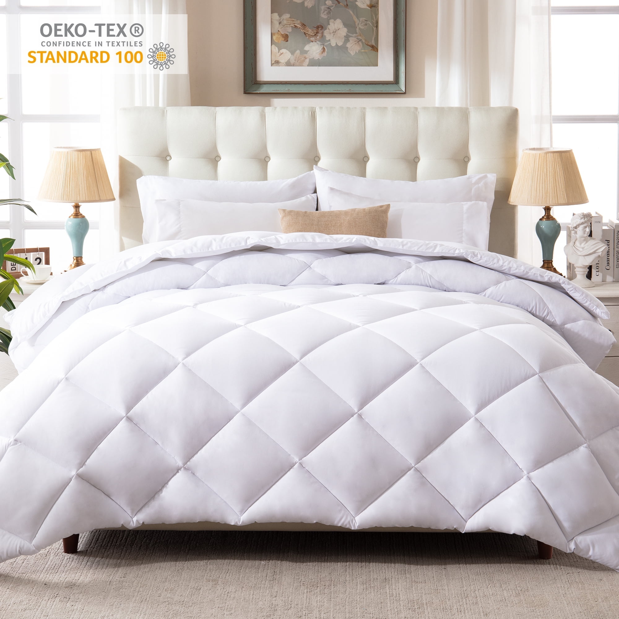 Yalamila 3 Pieces Bed in a Bag Comforter Set Duvet Insert,Reversible ...