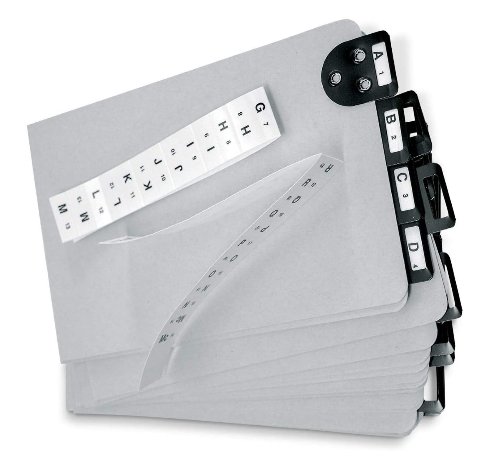 Yale 14254 Posting Tray Index Set, 25 Press-Board Dividers for 6" x 9 ...