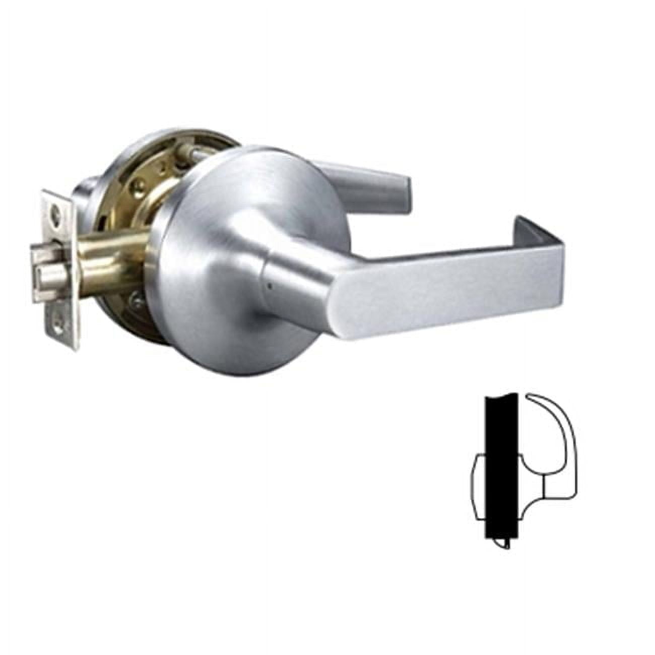 Yale AU5428LN626 2.75 in. Backset Commercial Communicating Passage ...