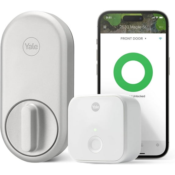 Yale Approach Smart Wi-Fi Deadbolt Retrofit Smart Lock, Unlimited ...