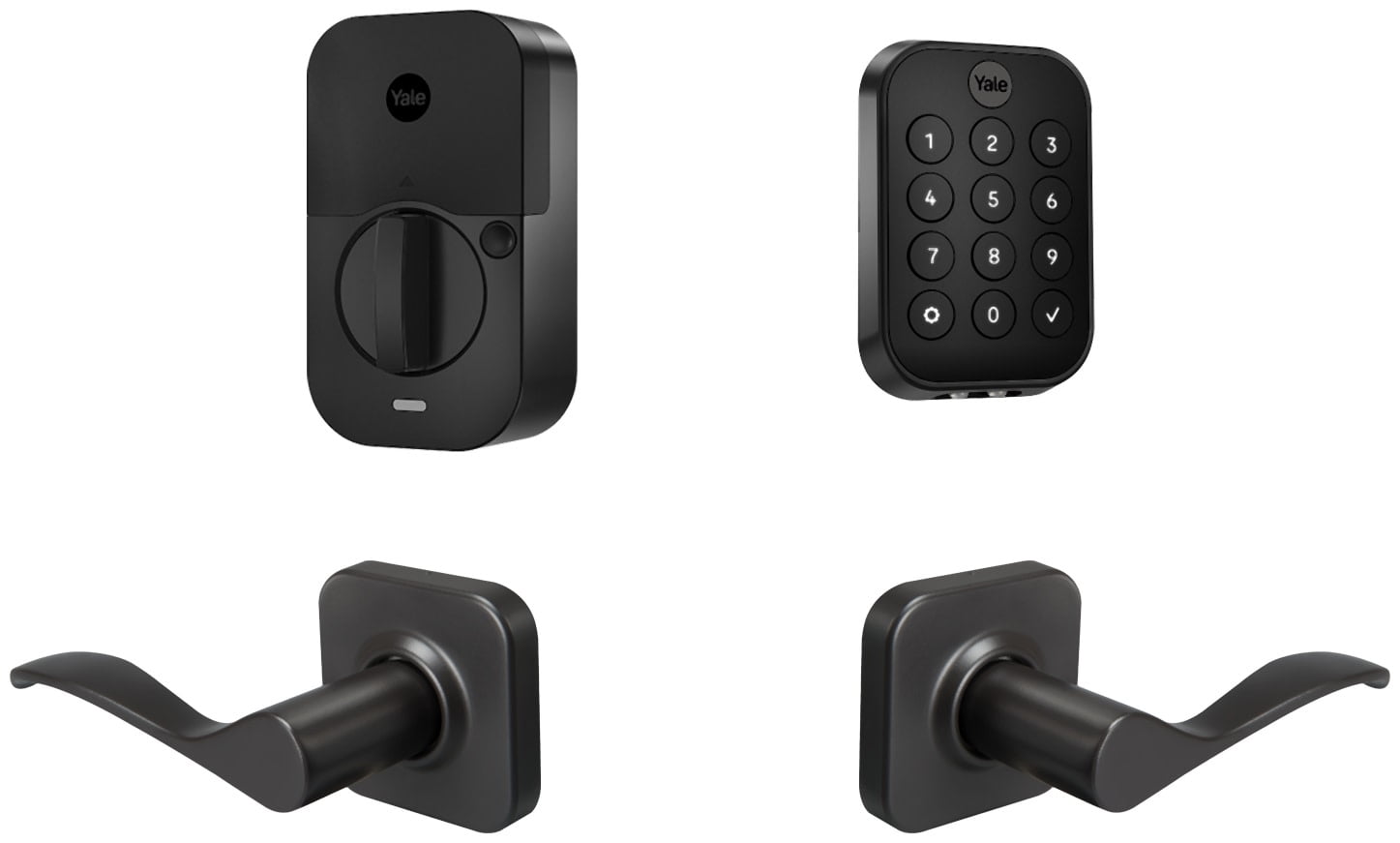 Yale Assure Lock 2 Key-Free Keypad with Bluetooth and Valdosta Lever in ...