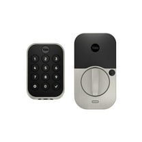 August Home Wi-Fi Smart Door Deadbolt & Yale Keypad, Matte Black ...